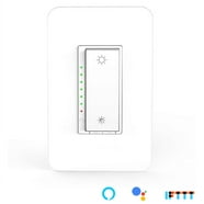 BSEED Smart Light Switch, 2.4GHz WiFi Smart Switch, Tempered Glass ...