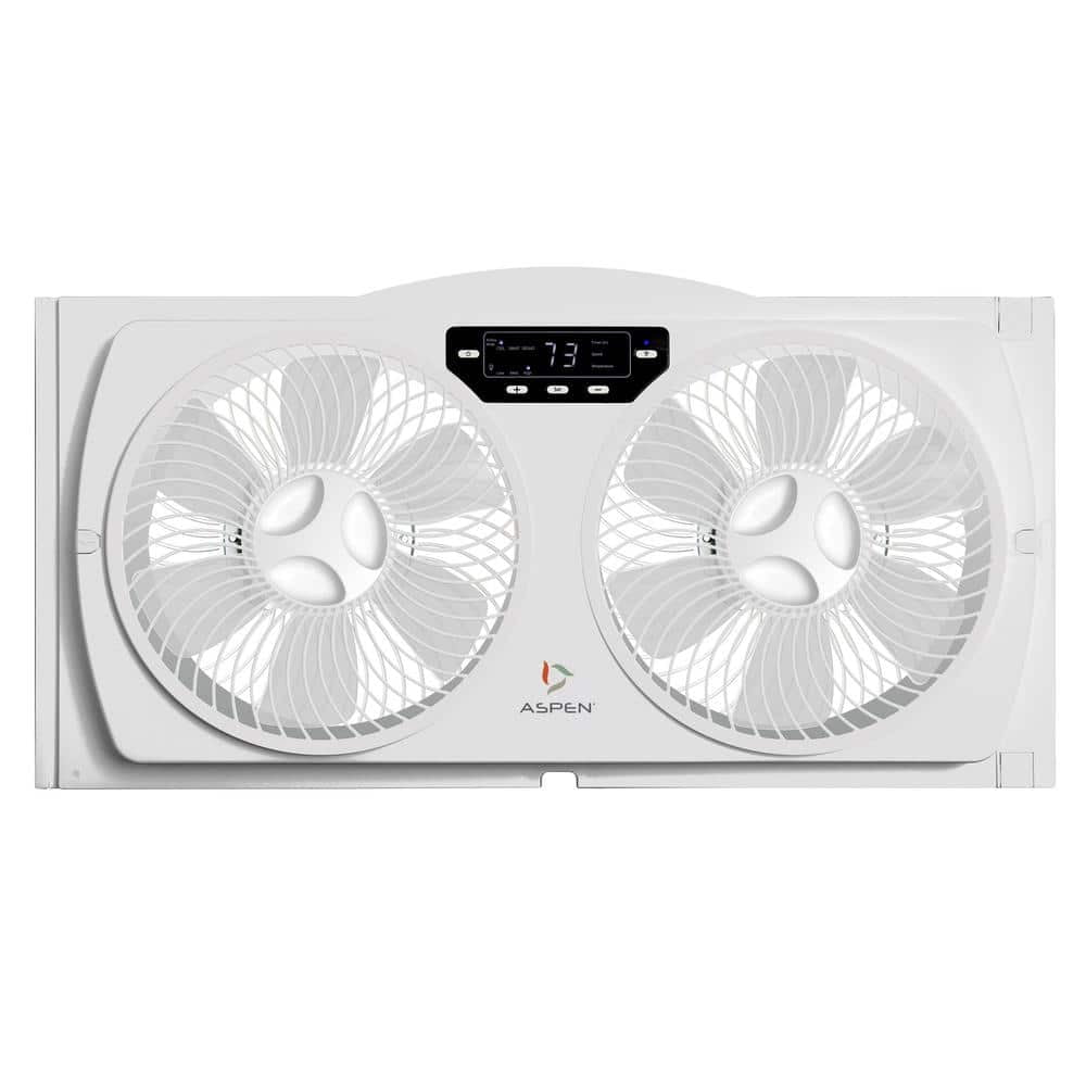 Smart Wi-Fi Window Fan with Washable and Removeable Blades and Remote ...