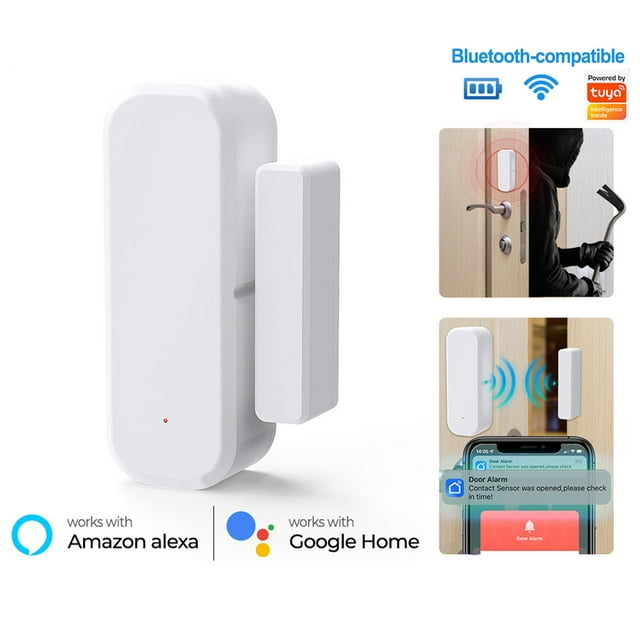 Smart WiFi Anti-Theft Alarm, Remote-Controlled Door Magnetic Sensor ...
