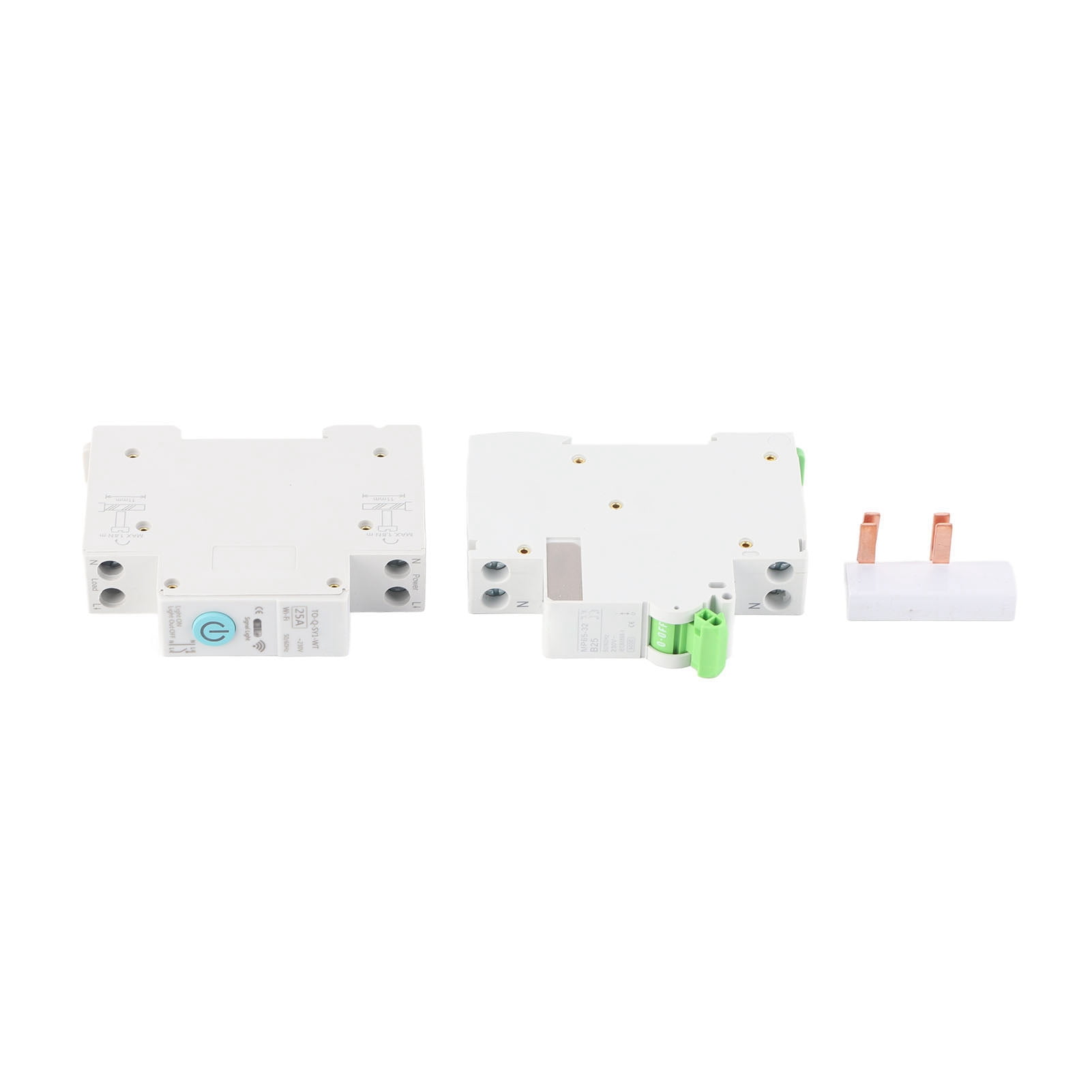 Smart WiFi Circuit Breaker with Metering Remote Control Timer Home ...