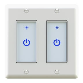 BSEED Smart Light Switch, 2.4GHz WiFi Smart Switch, Tempered Glass ...
