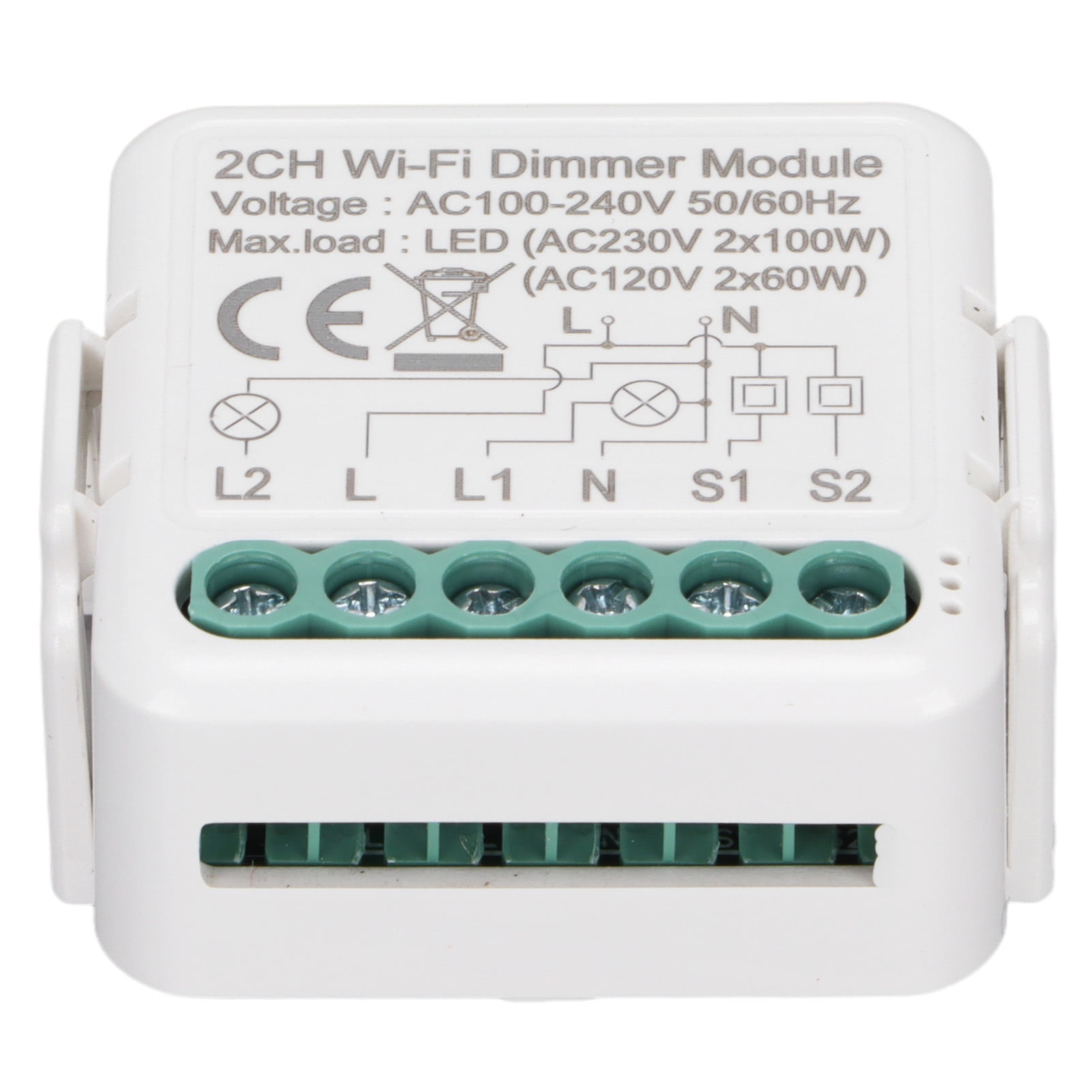 Smart WiFi Switch Module, Control Electrical Appliances Remotely, 100 ...