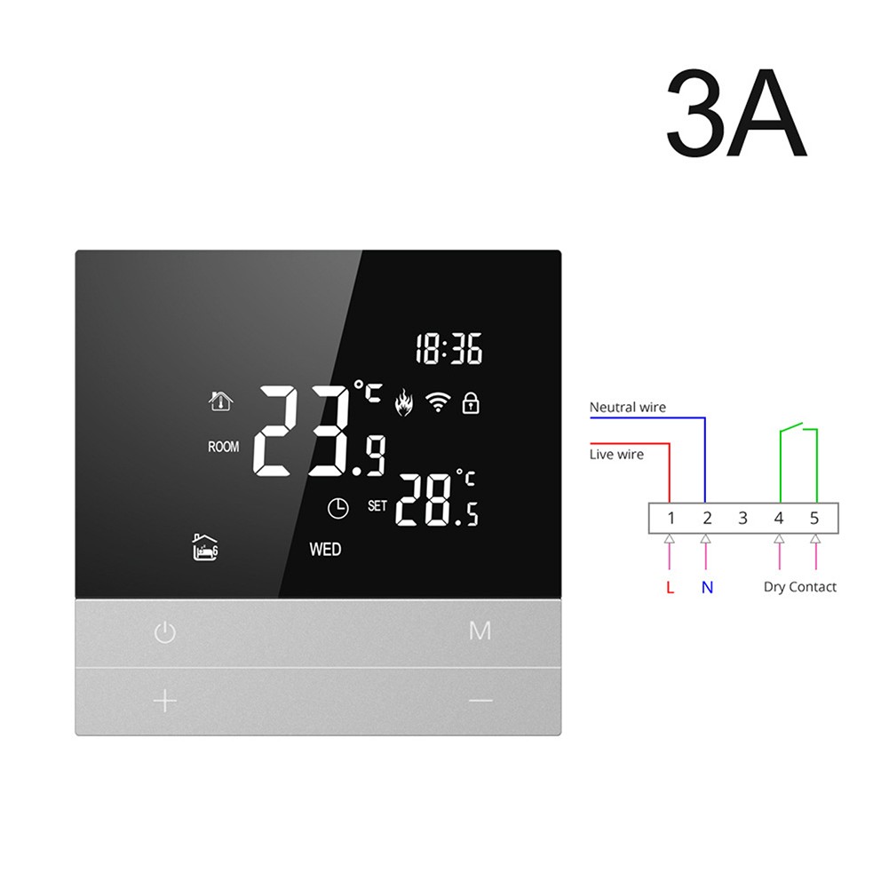 Smart WiFi Thermostats for Electric Underfloor Heating Programmable ...