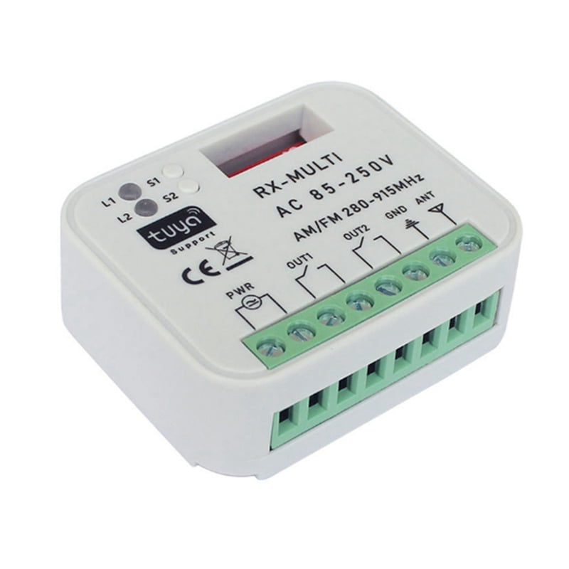 Smart WiFi Universal Multi-Frequency Receiver Switch Remote Relay Tuya ...