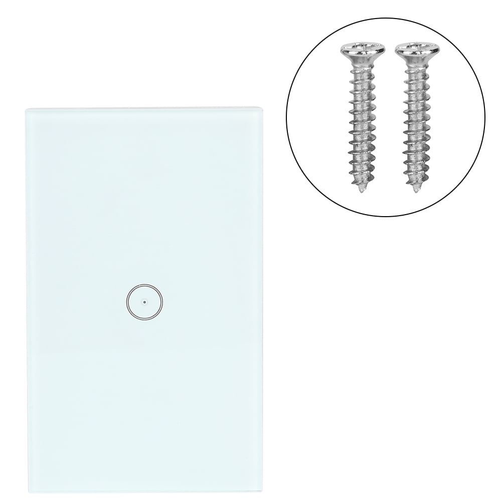 Smart WiFi Wall Touch Light Switch, US Standard 110V-240V, Perfect for ...