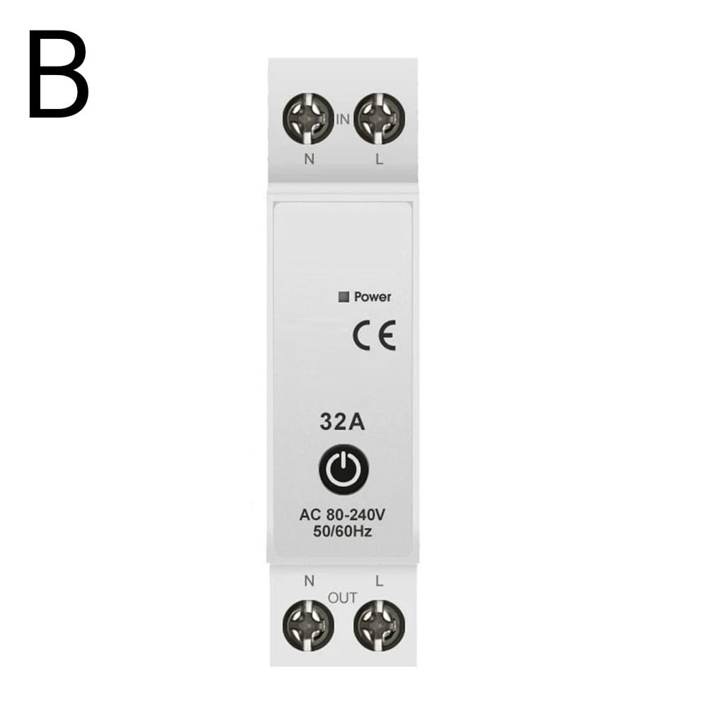 Smart Wifi Circuit Breaker Timer Switch Remote Control Tuya Compatible ...