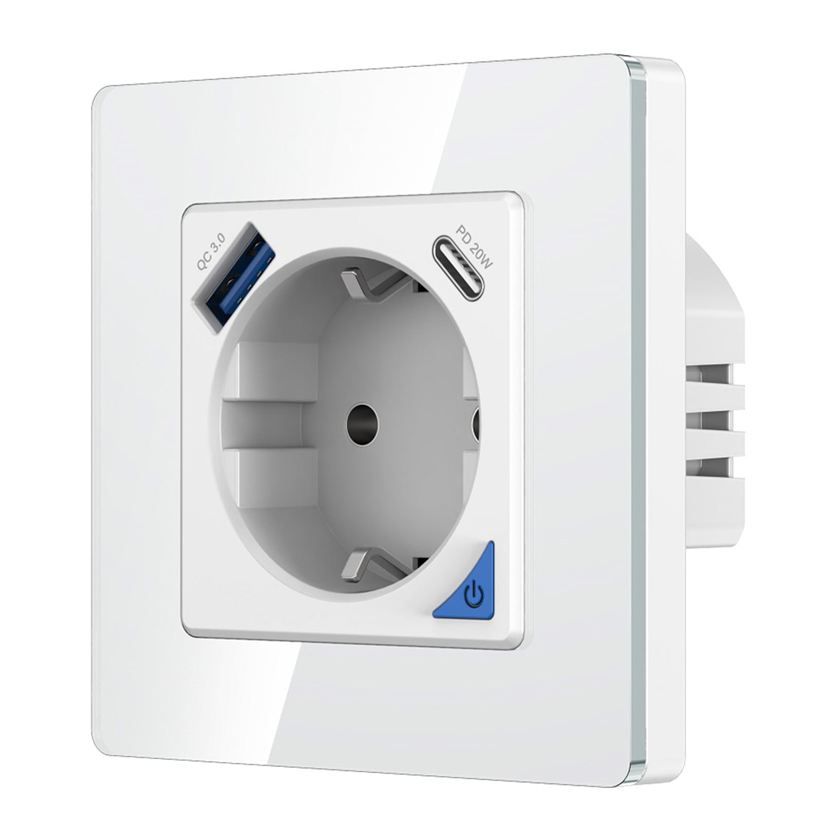 Smart Wifi USB Socket System with USB Connector And TypC 5V/3.4A Wall ...