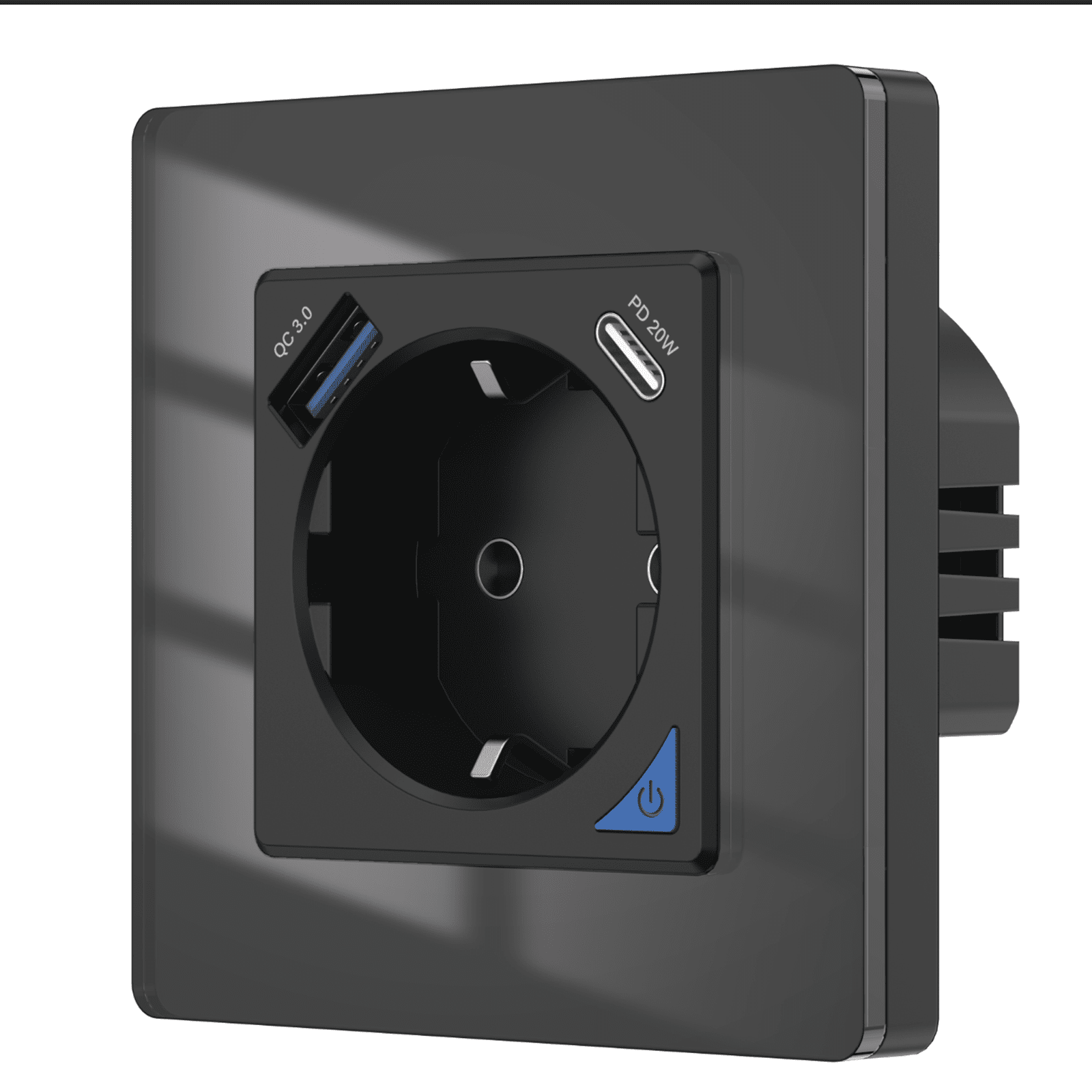 Smart Wifi USB Socket System with USB Connector And TypC 5V/3.4A Wall ...