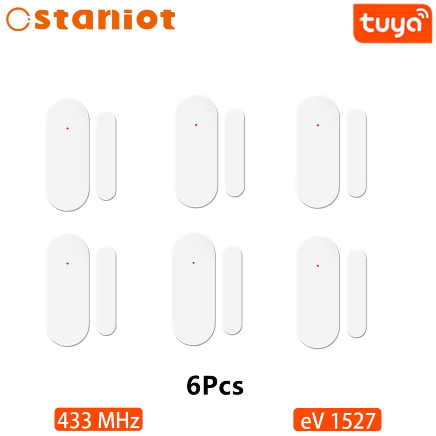 Smart Wireless 433Mhz Alarm System with Automatic Sensor for Door and ...