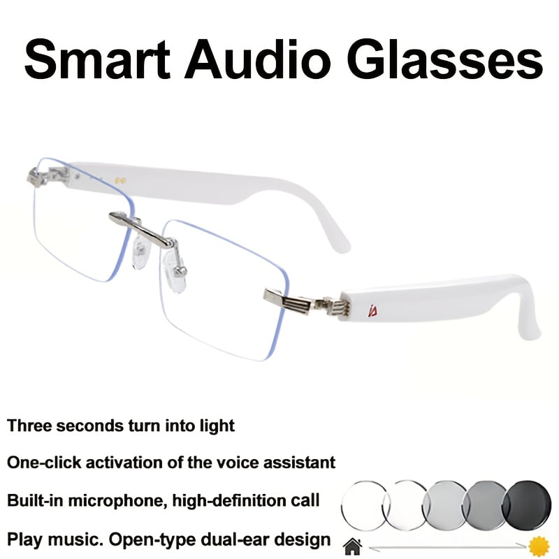 Smart Wireless 5.3 Glasses, Bluetooth Calls & Music, Sports Headphones ...