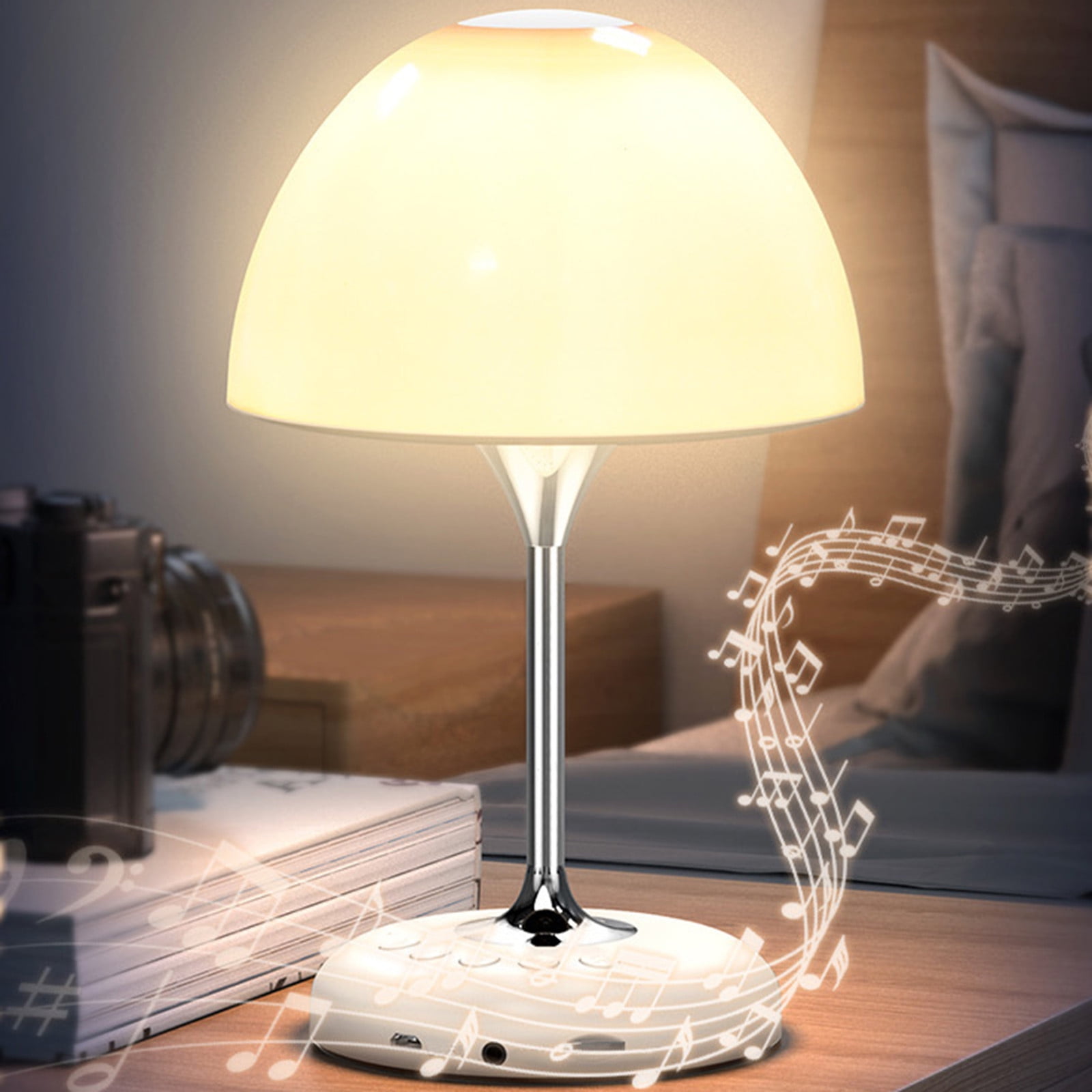 Smart Wireless Bluetooth Desk Lamp Sound Surround Sound Effect 6-color ...