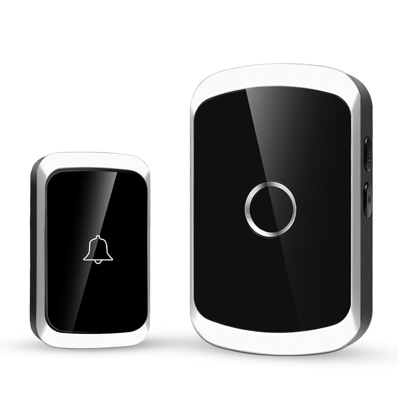 Smart Wireless Doorbell Door Chime Kit No Socket Required 300M/984 FT ...