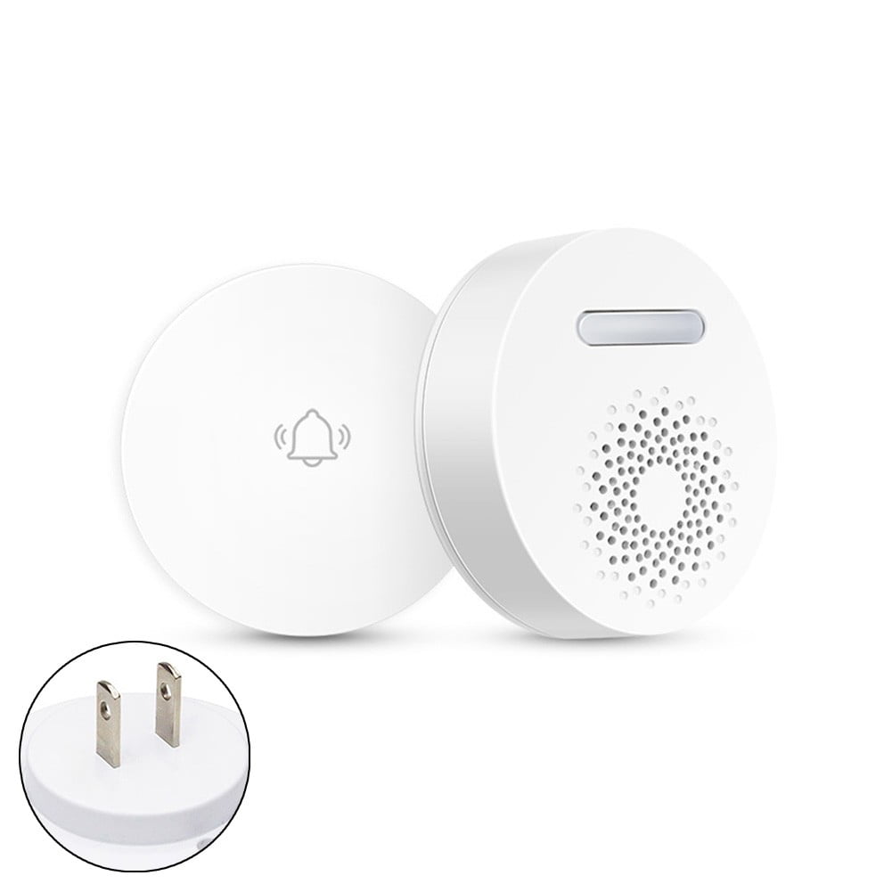 Smart Wireless Doorbell Self-Powered 36 Ringtones 150M Long-Distance ...