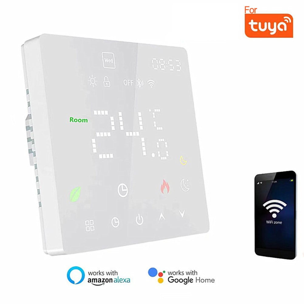 Smart Wireless Floor Heating Thermostat:Accurate Control, Voice Enabled ...