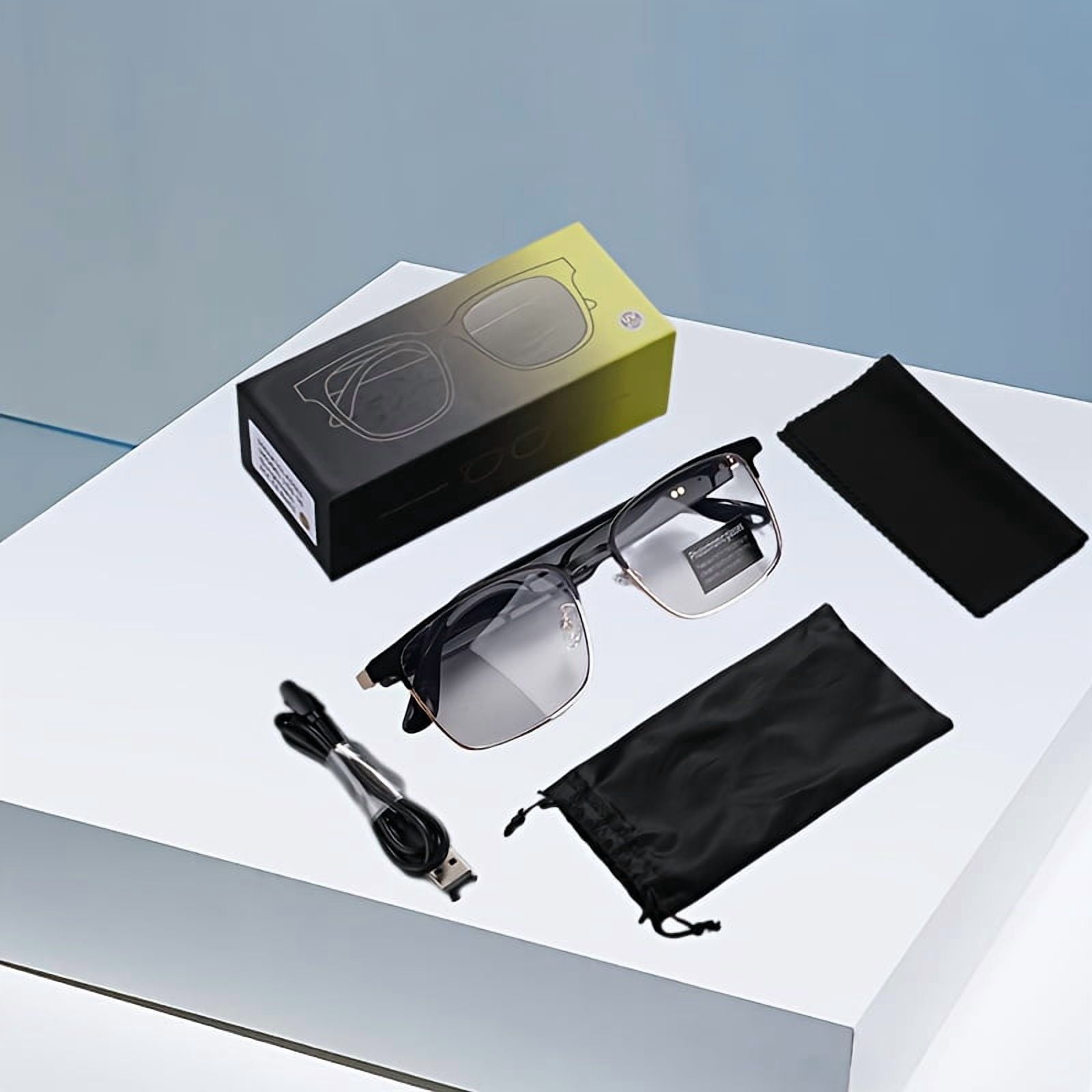 "Smart Wireless Glasses 5.3 - Bluetooth Calls & HiFi Music | Anti-Blue ...