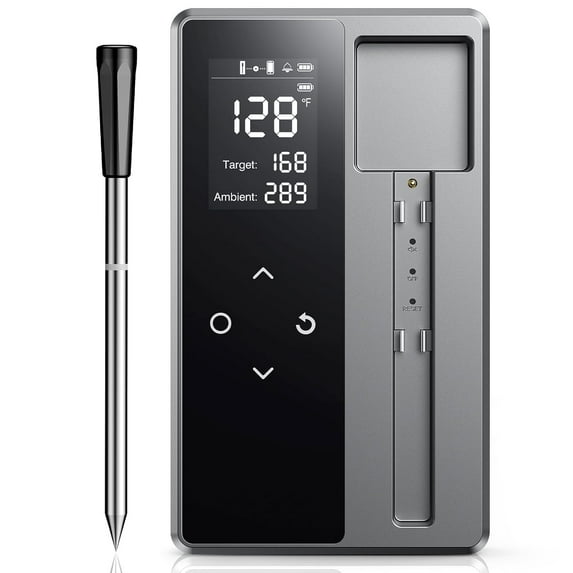 Smart Wireless Meat Thermometer with Ultra-Thin Probe, Digital Food 0 ...