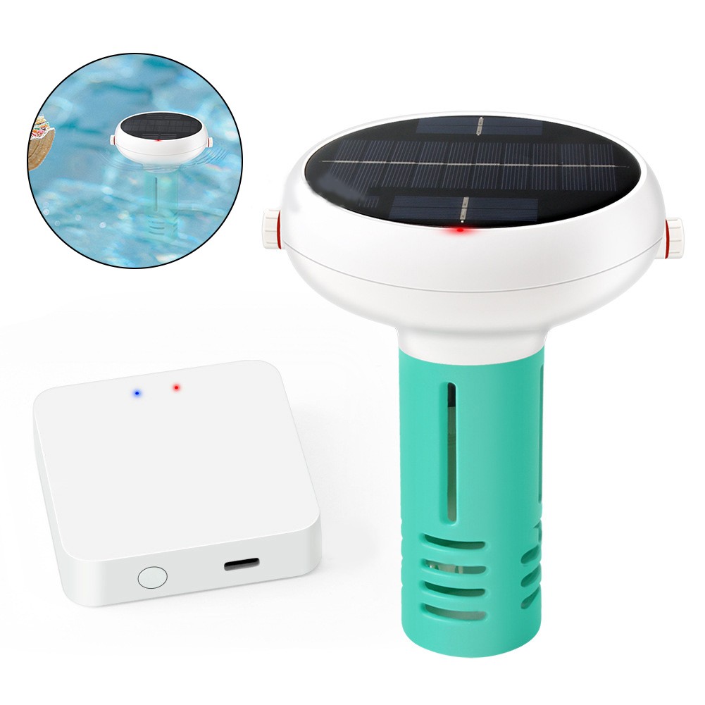 Smart Wireless Pool Monitor for Ph/Orp/Ec Solar Power Pool Water ...