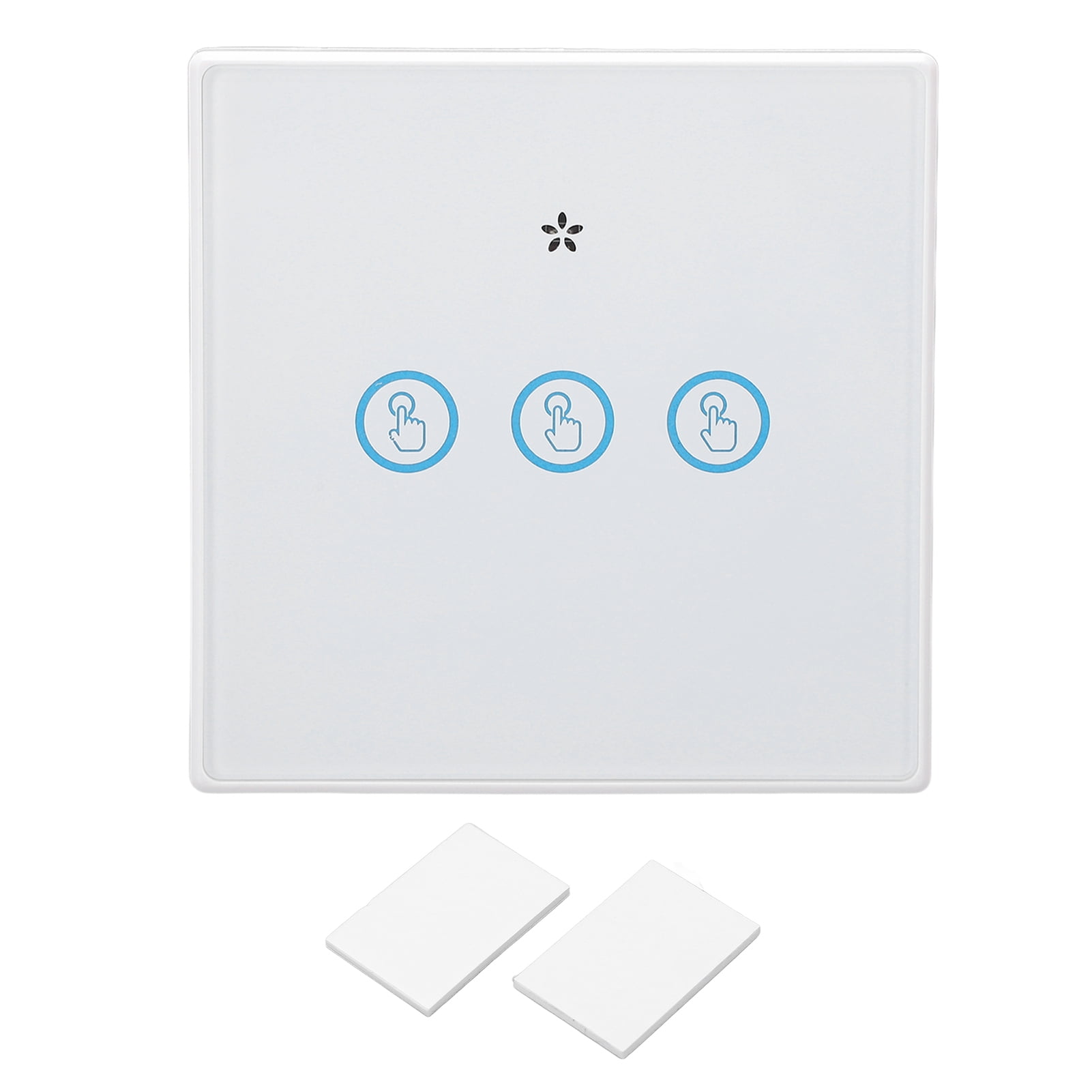 Smart Wireless Touch Panel Switch 433MHz Wiring Free Remote Control ...