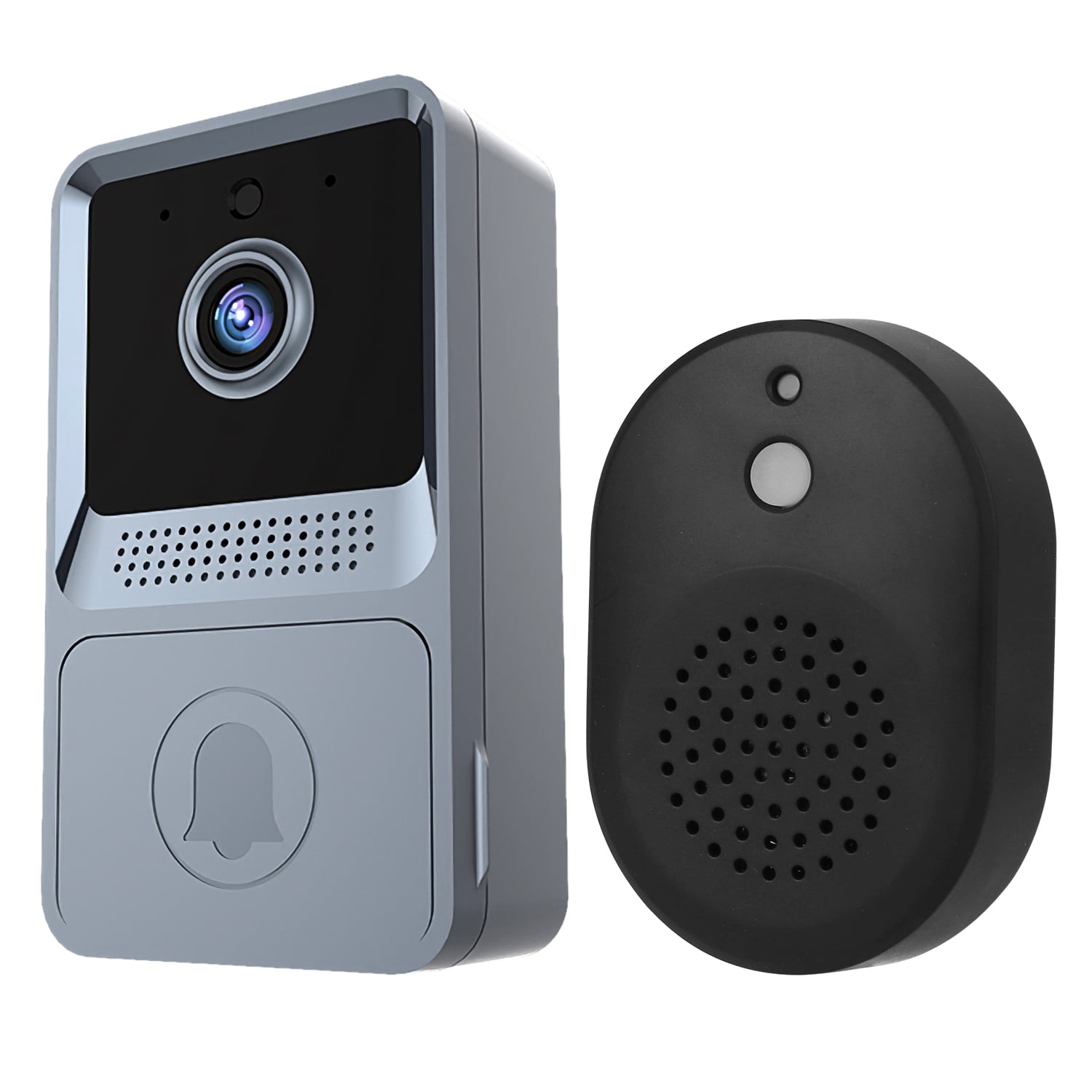 Smart Wireless WiFi Doorbell iMounTEK 2 Way Intercom Wireless Chime ...