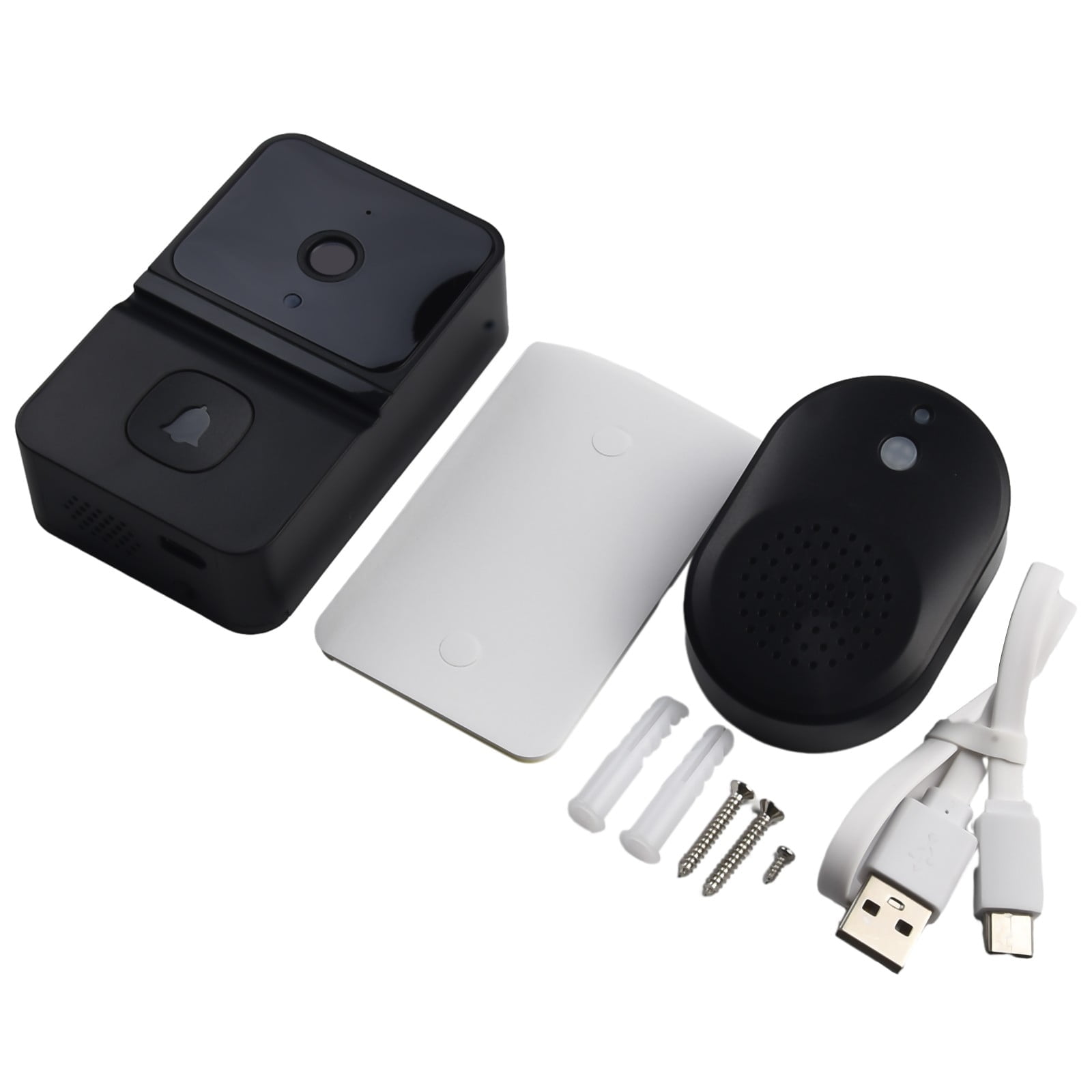 Smart Wireless WiFi Video Doorbell Phone Door Ring Intercom Security ...