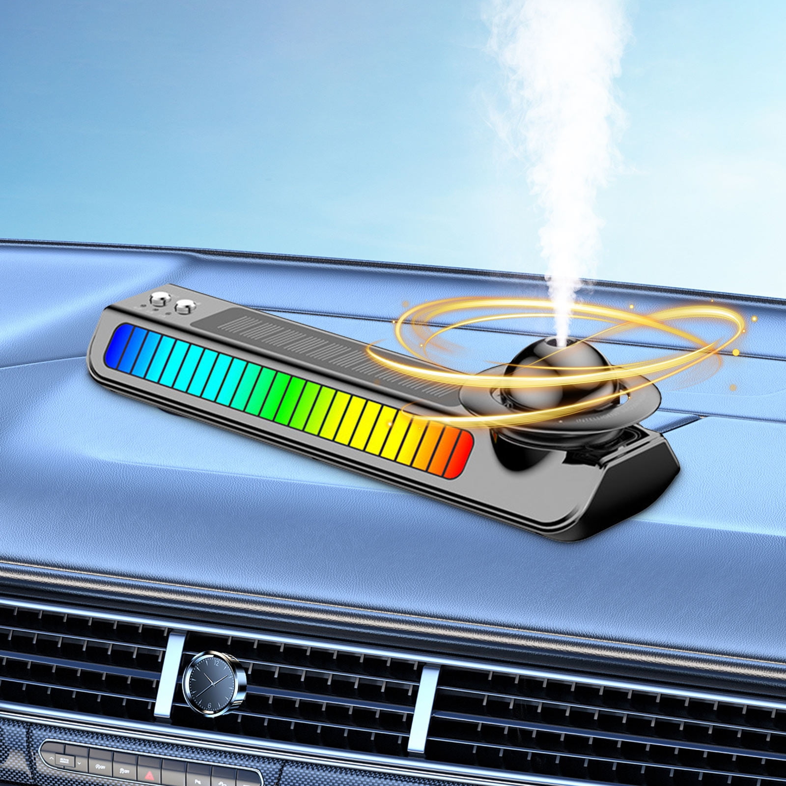 Smart With Solar Car Diffuser With Auto On Or Off 3 Adjustable ...