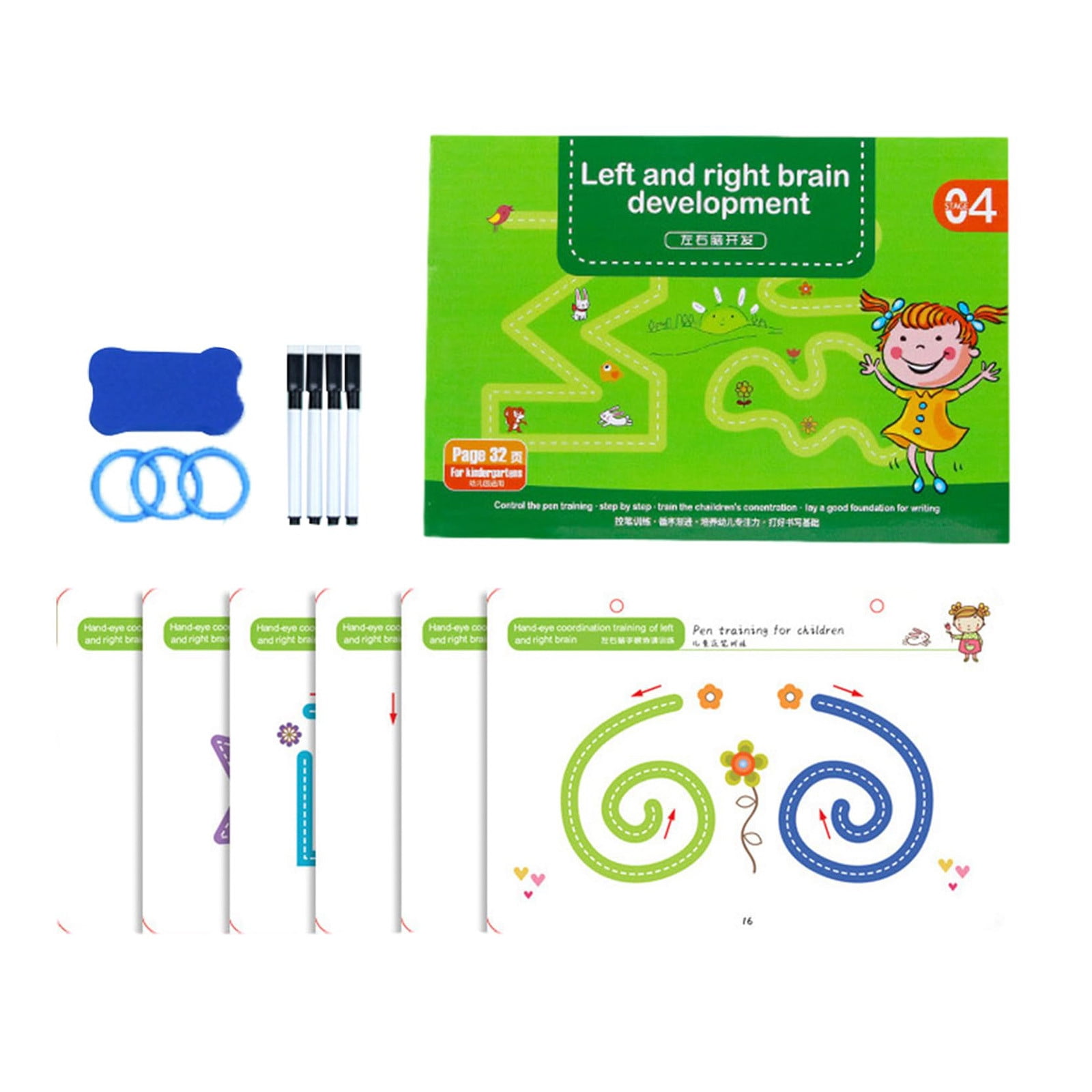 Smart Workbook Fast Track Young Minds Smart Reusable Workbook Little ...