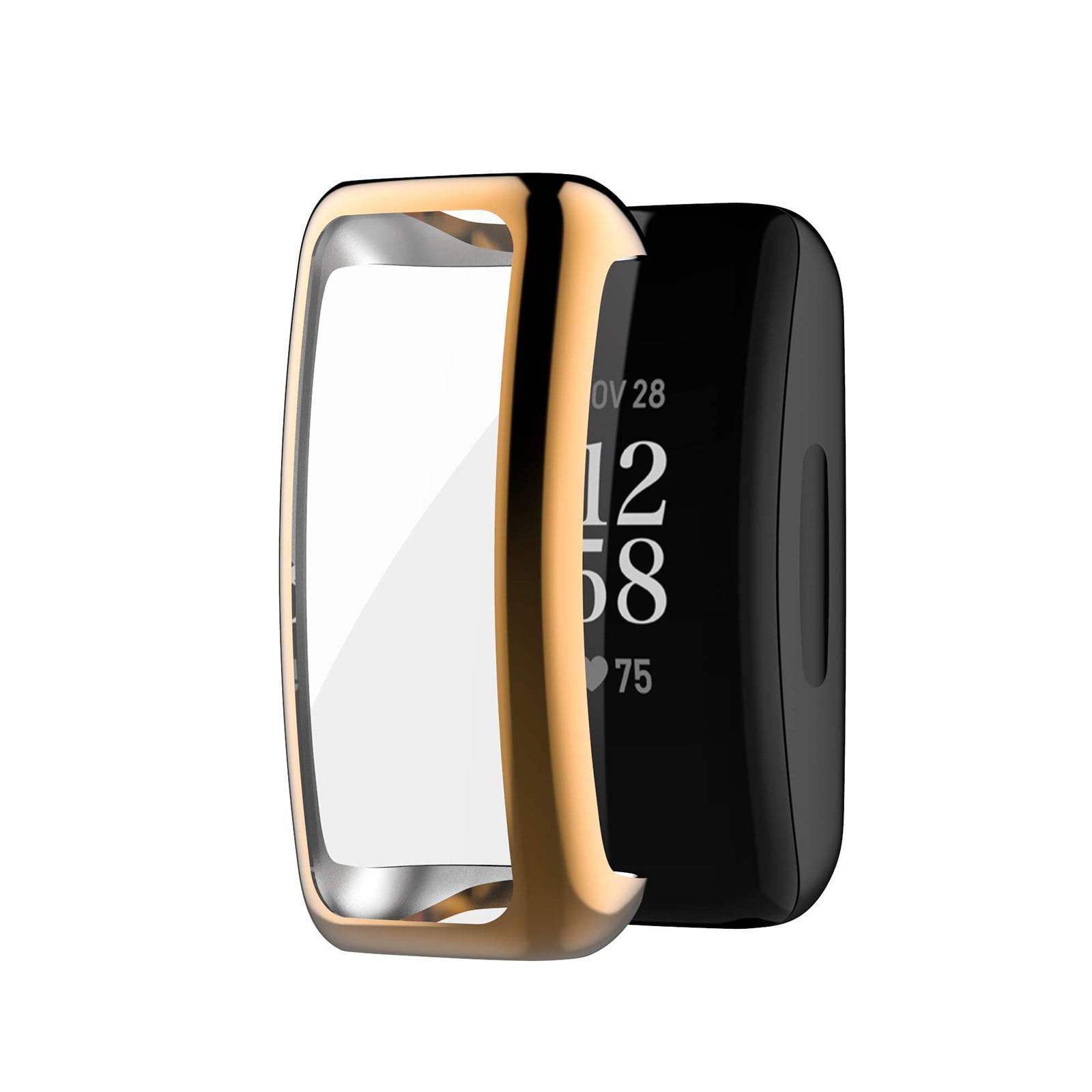 Smart Wristband Accessories Electroplated Protective Cover for Inspire ...