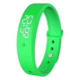 Smart Wristband Black Automatic Body Temperature Monitor Testing ...
