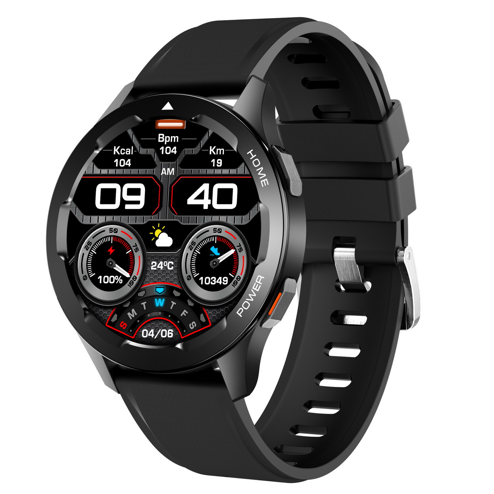 Smart Wristwatch Multifunctional NFC Access Card Full Touch Screen ...