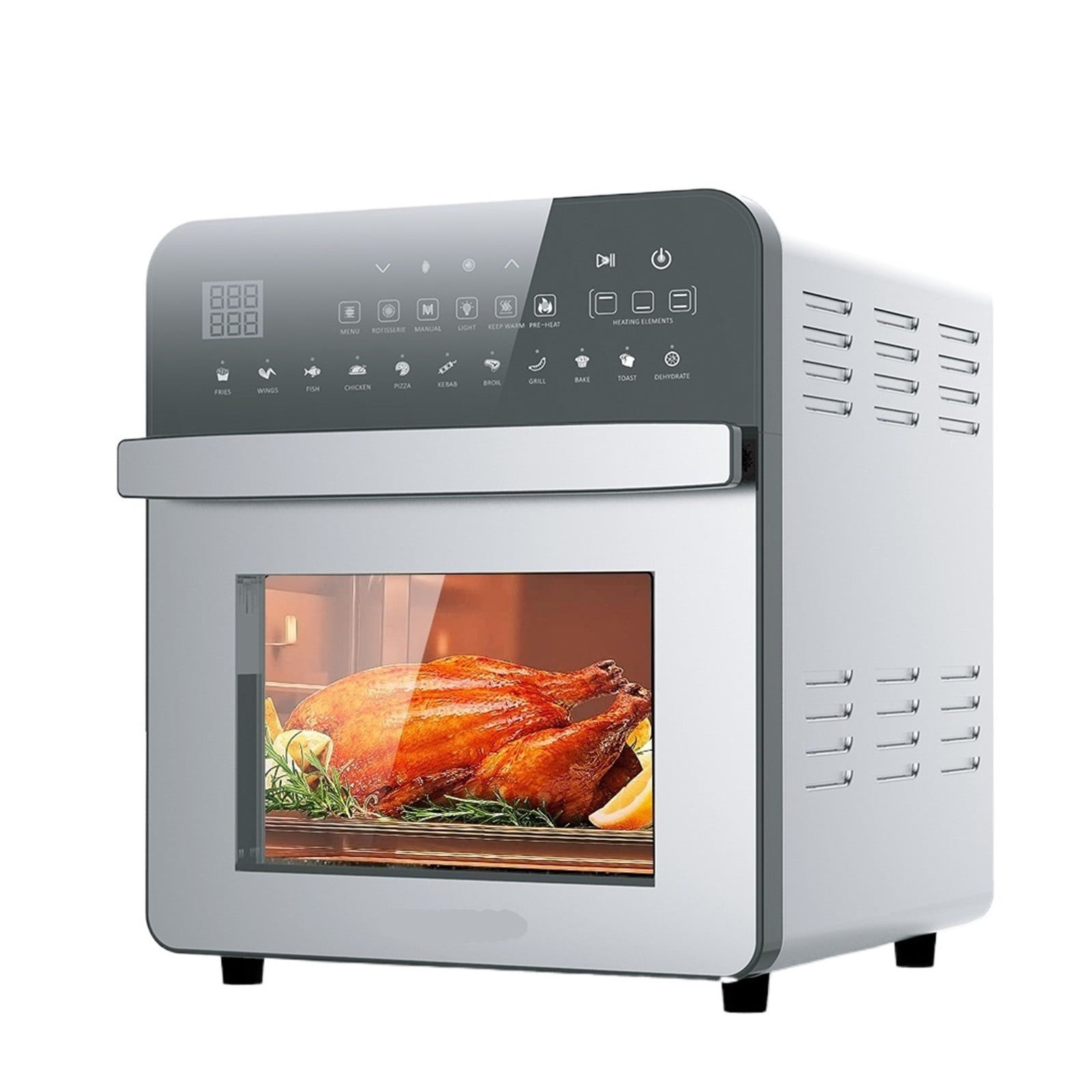 Smart air fryer 15L Double Heated Air Fryer Toaster 11 In 1 Countertop ...