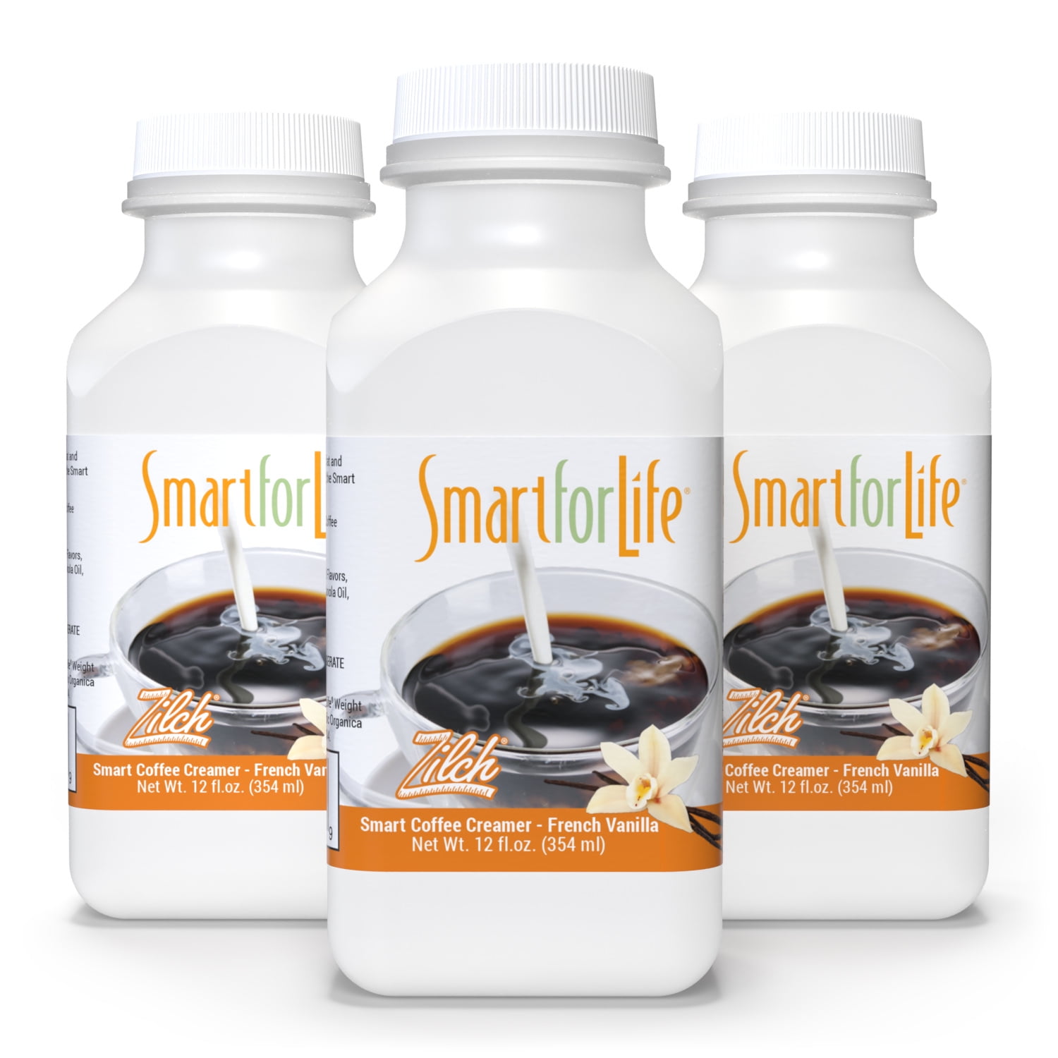 Smart for Life French Vanilla Coffee Creamer 3 Pack 12 oz - Zero ...