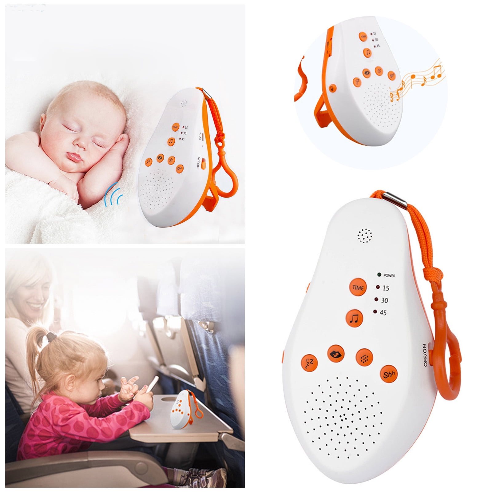 Smart home Baby Music Sleep Device Electronic Sleep Aid With White ...
