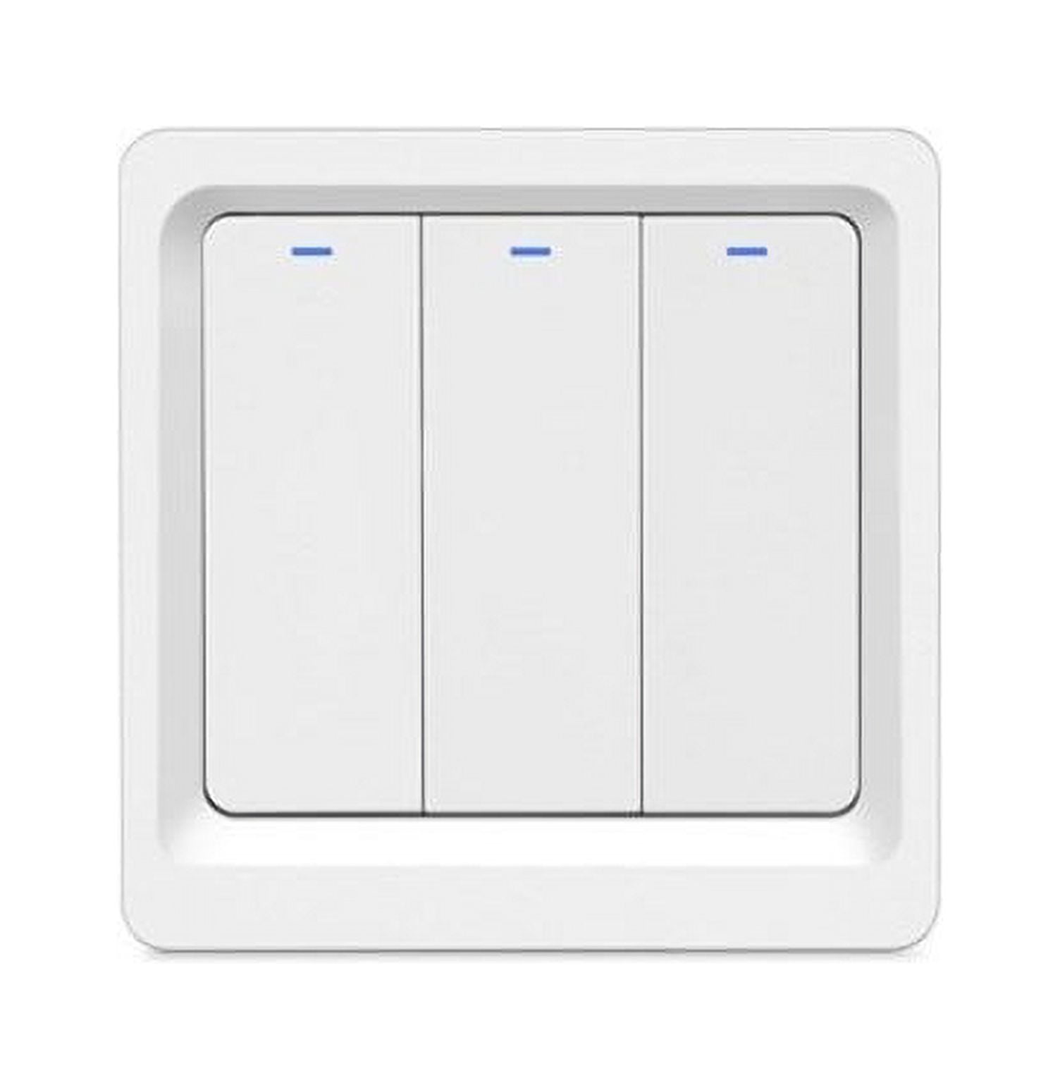 Smart home Switch Push Button Wall Light Switch with Neutral wire 3 ...