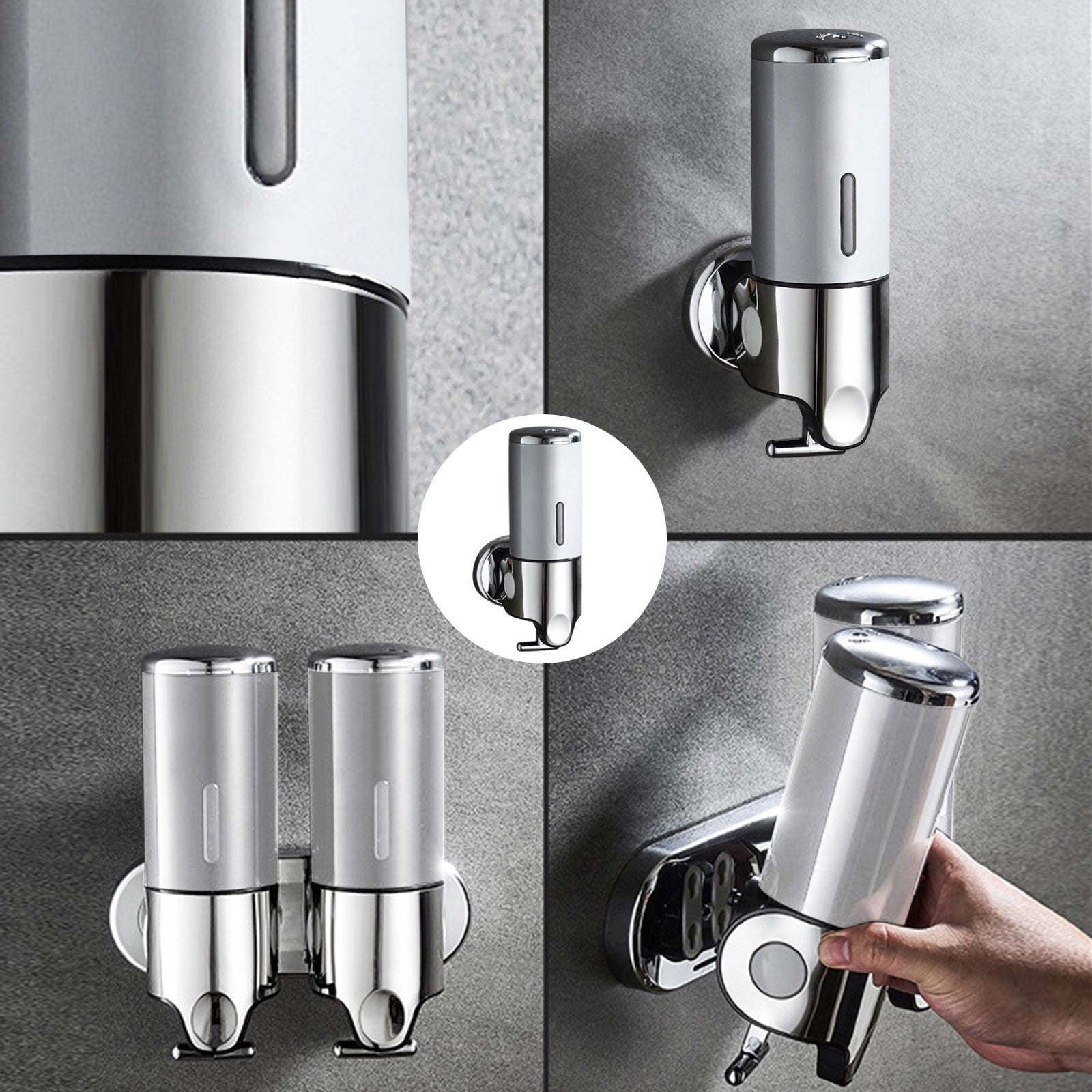 Smart home The Hand Operated Foam Soap Dispenser Presses The Mobile ...