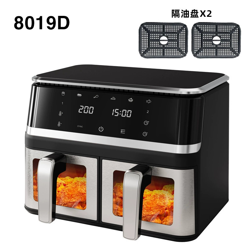 Smart home flip-free large capacity fryer oven machine multi-function ...