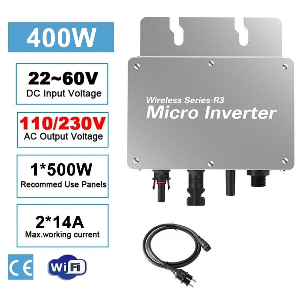 Smart miniature Inverter Solar Grid Inverter APP Monitoring 120/230V ...