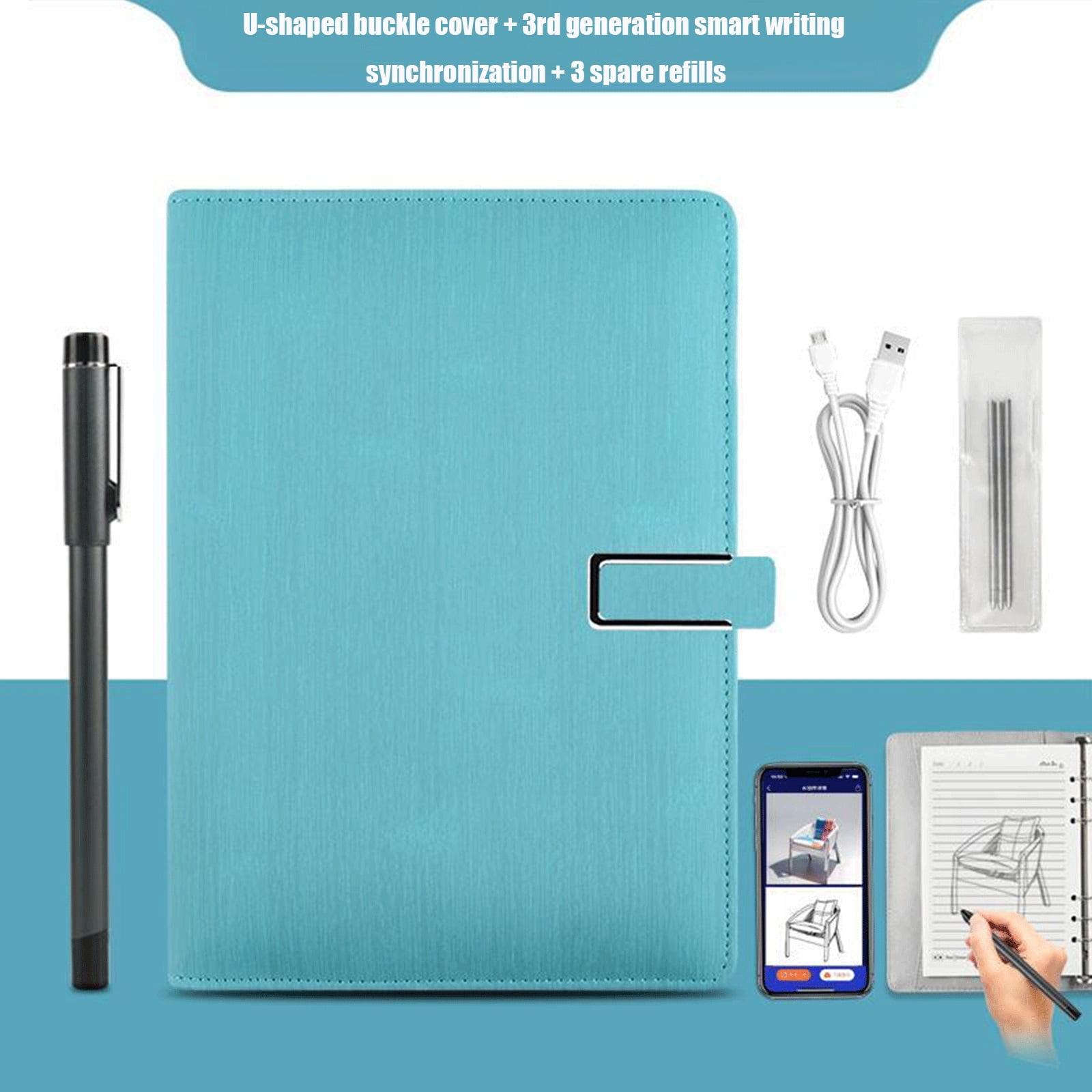 Smart pen Writing Set-Smart pens for Note Taking, Real-time Digital ...