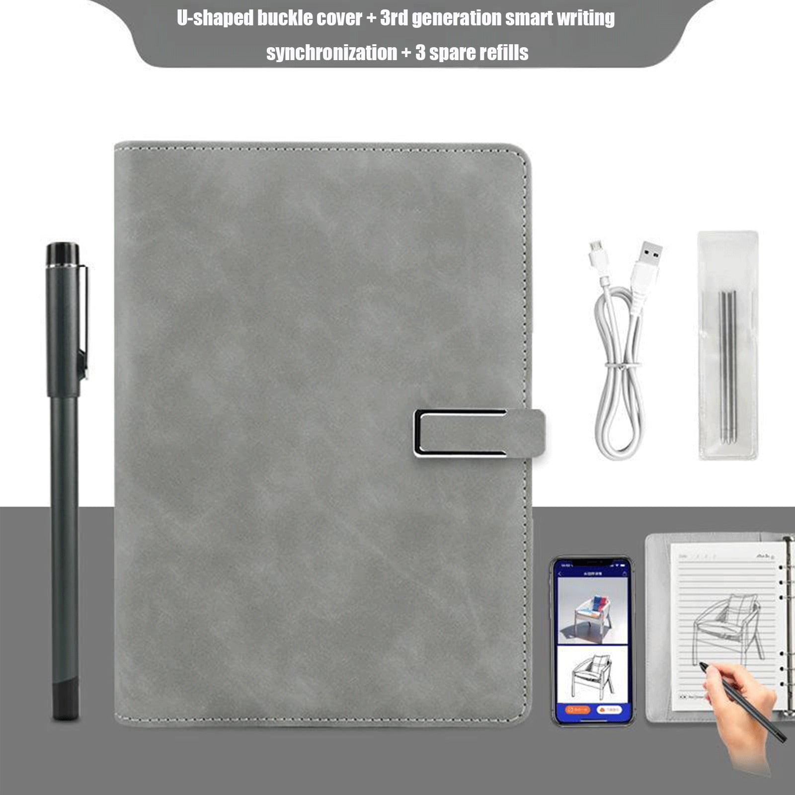 Smart pen Writing Set-Smart pens for Note Taking, Real-time Digital ...