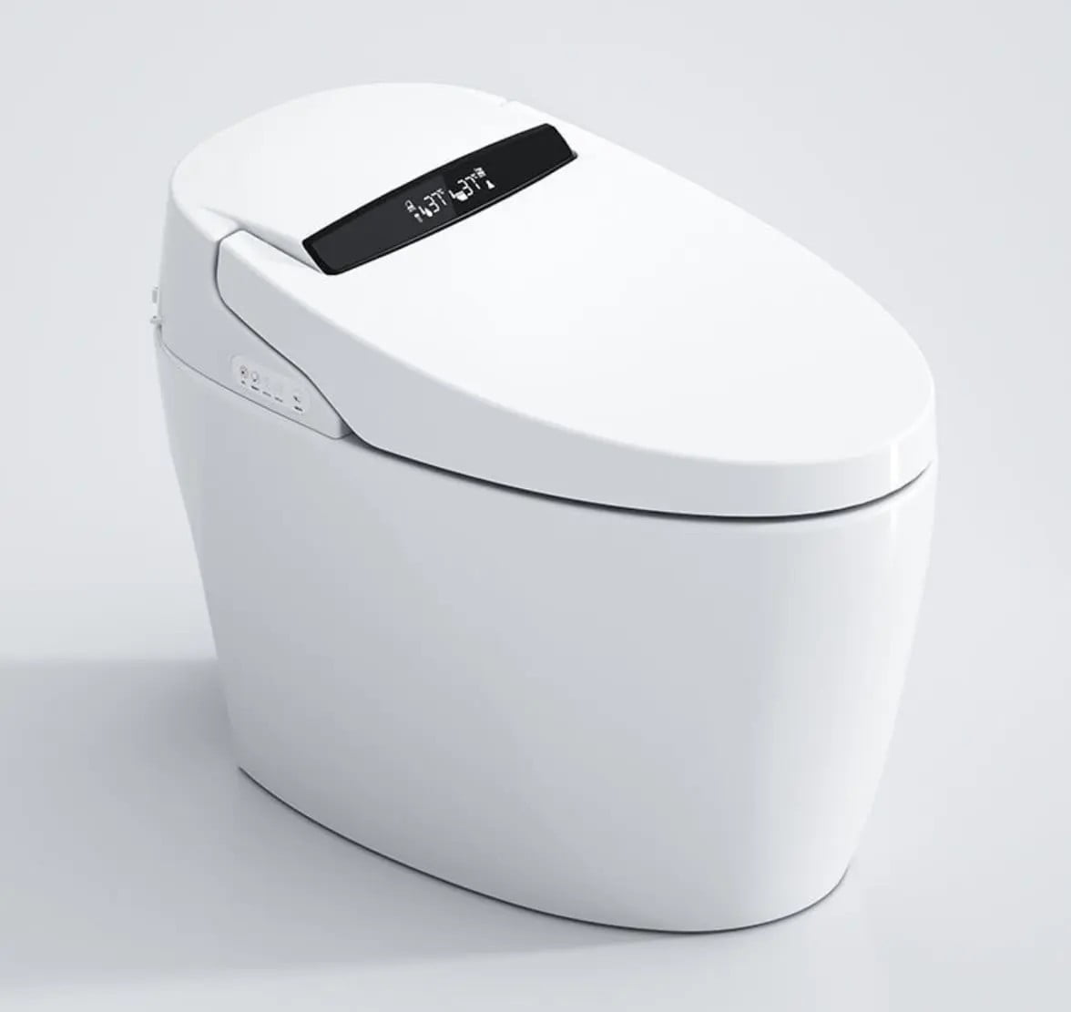 Smart toilet with bidet built in, Auto Open/Close lid Heated Seat One ...