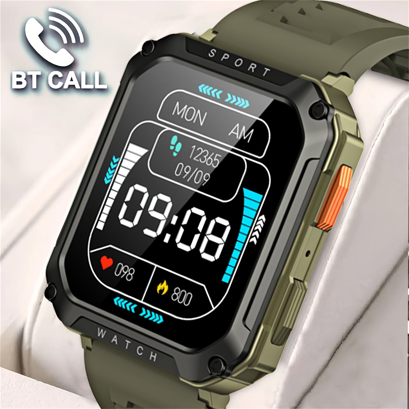 Smart watch, wireless calling/ dial, multi -Sport mode, calling ...