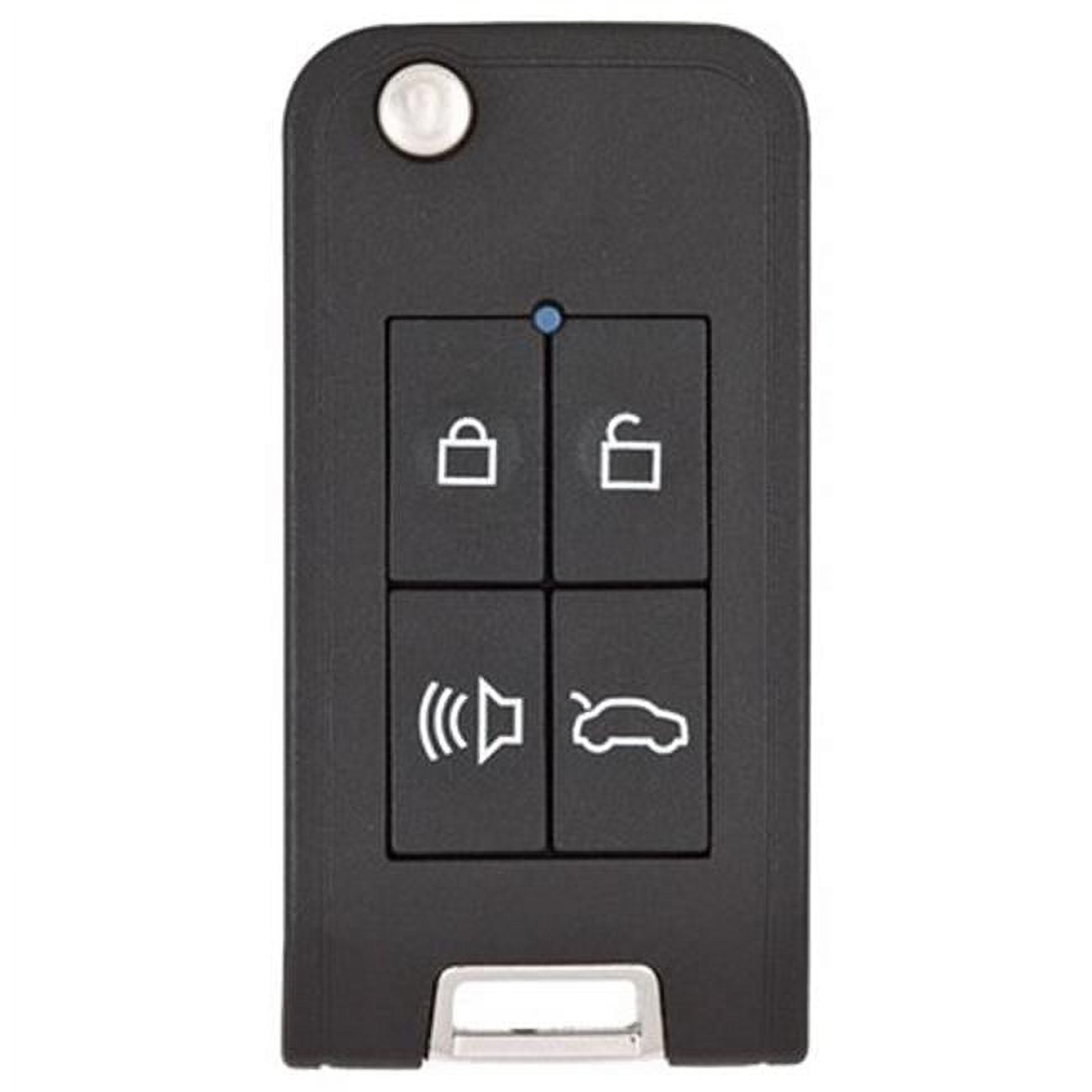 Smart4Car Remote Keyless Entry Flip Key Housing with GTI Key Blade ...