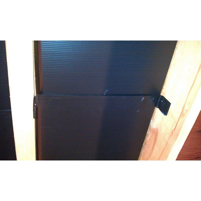 SmartBaffle 24 Insulation Baffle for 24 Inch Rafter Bays, Black, (SB24 ...