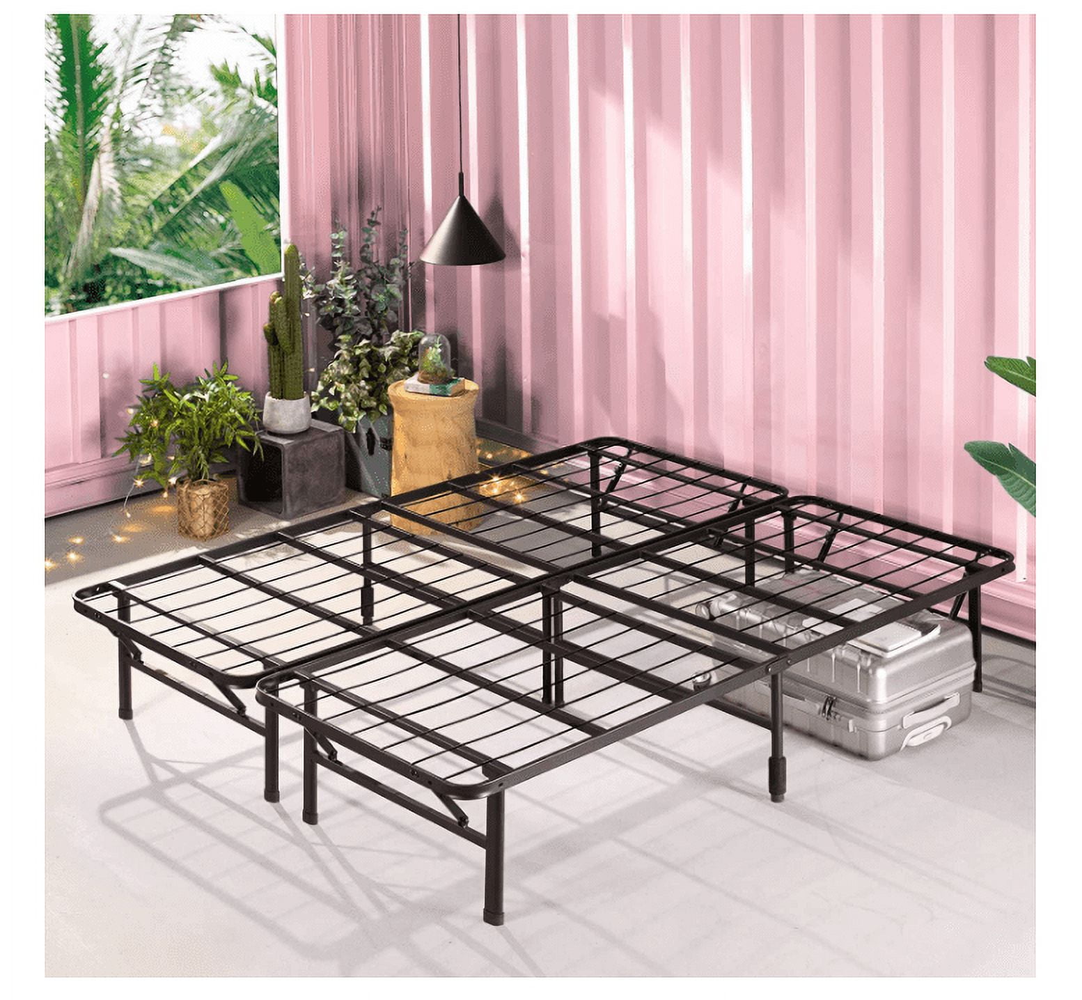 SmartBase Tool-Free Assembly Mattress Foundation / 14 Inch Metal ...