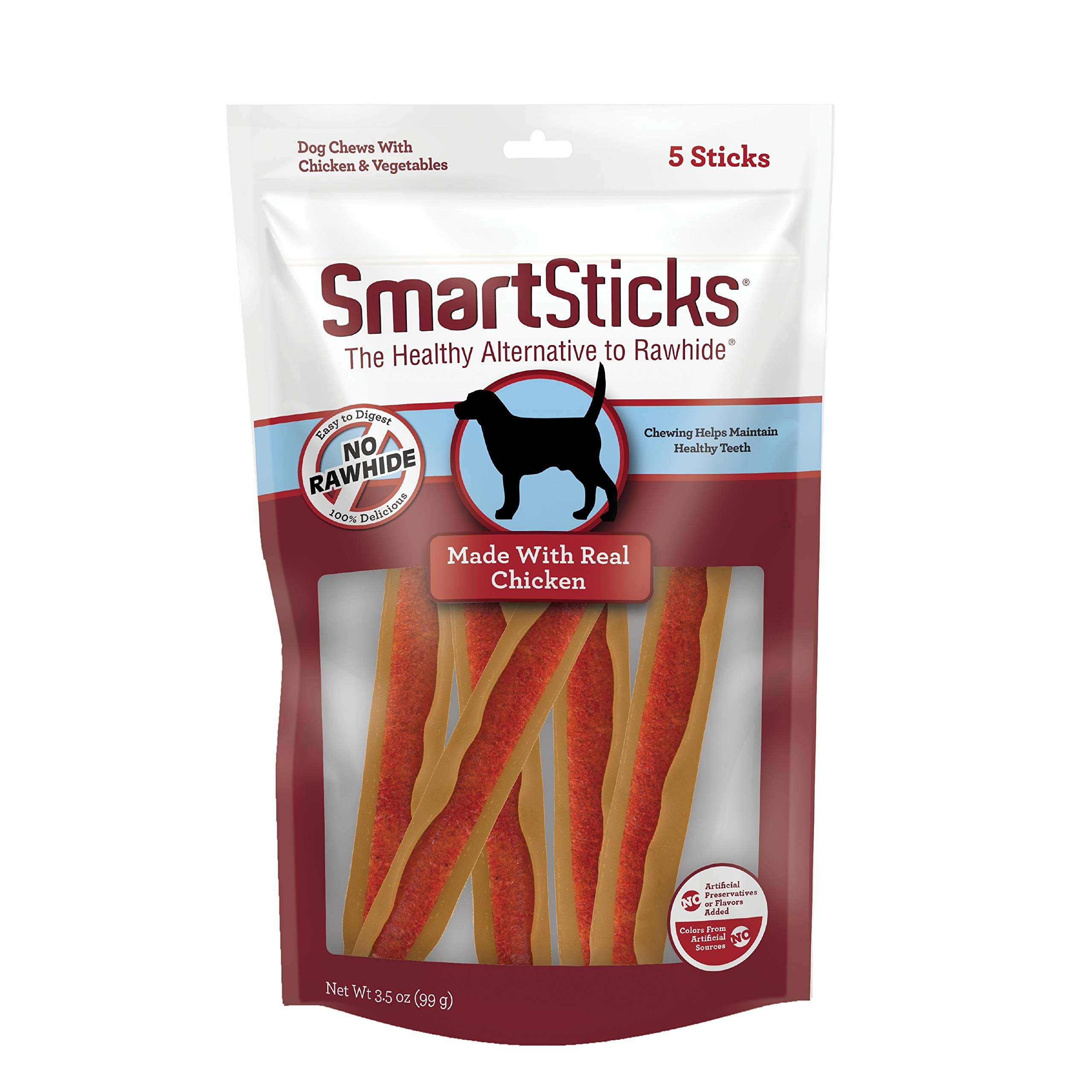 SmartBones SmartSticks, Treat Your YPF5 Dog to a Rawhide-Free Chew Made ...