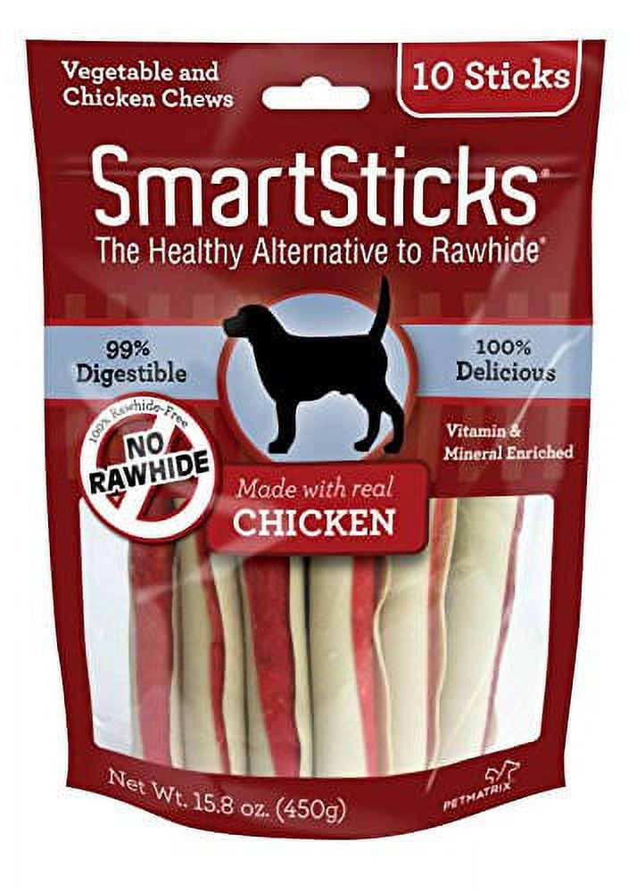 SmartSticks SmartBones SmartSticks with Real Chicken, Chews for Dogs ...