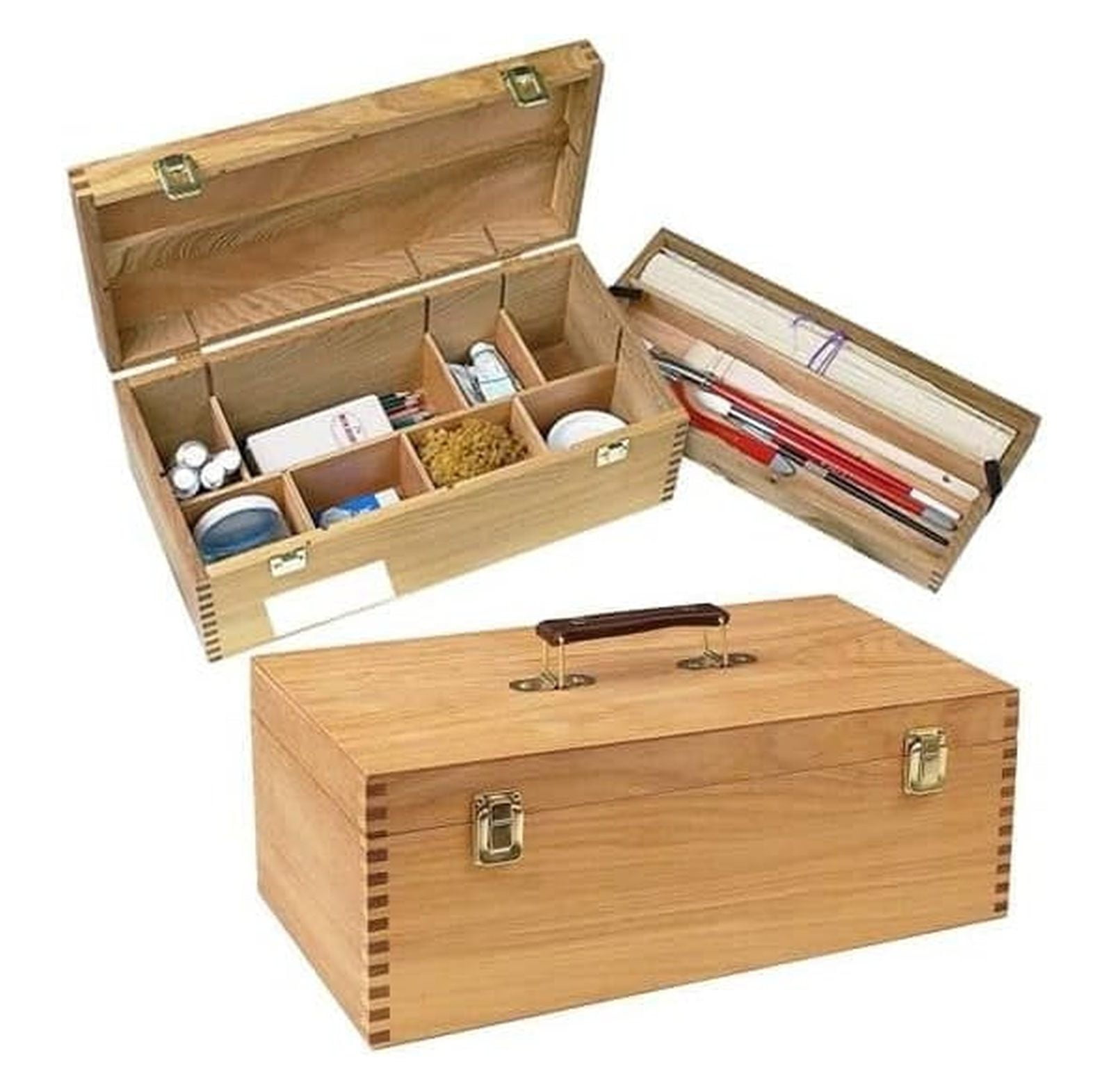 SmartBox Art Supply Storage Box, Portable Organizer for Paints ...
