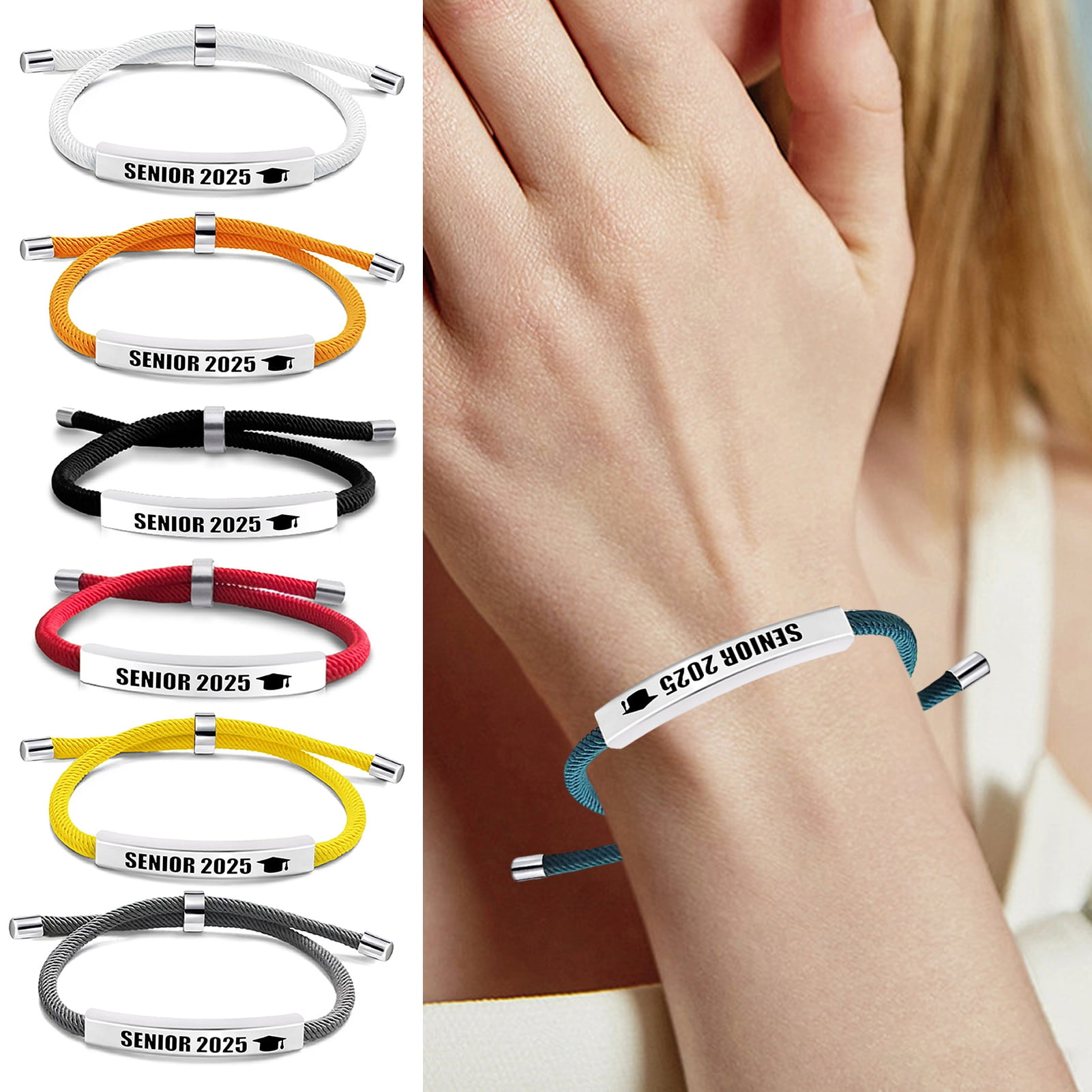 SmartBy 2025 Inspirational Bracelet Graduation Gift Comfortable Fit ...