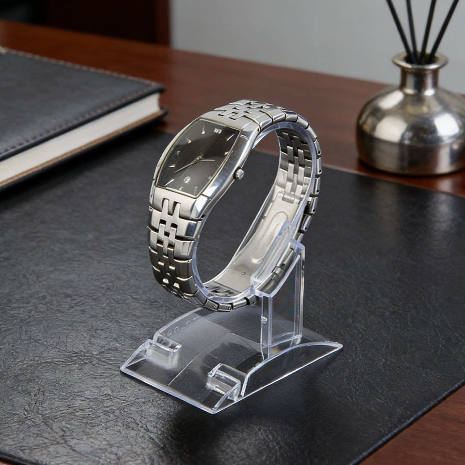 SmartBy Clear Watch Display Stand C-Shaped Watch Holder Stand Bangle ...