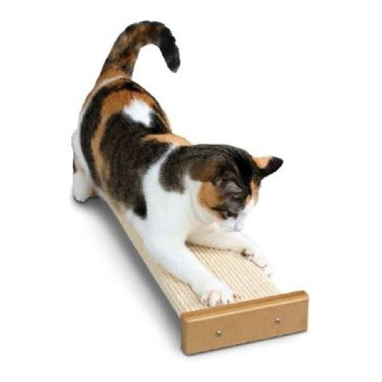 SmartCat Bootsie's Versatile Wall-Mount Cat Scratching Pad with Rubber ...