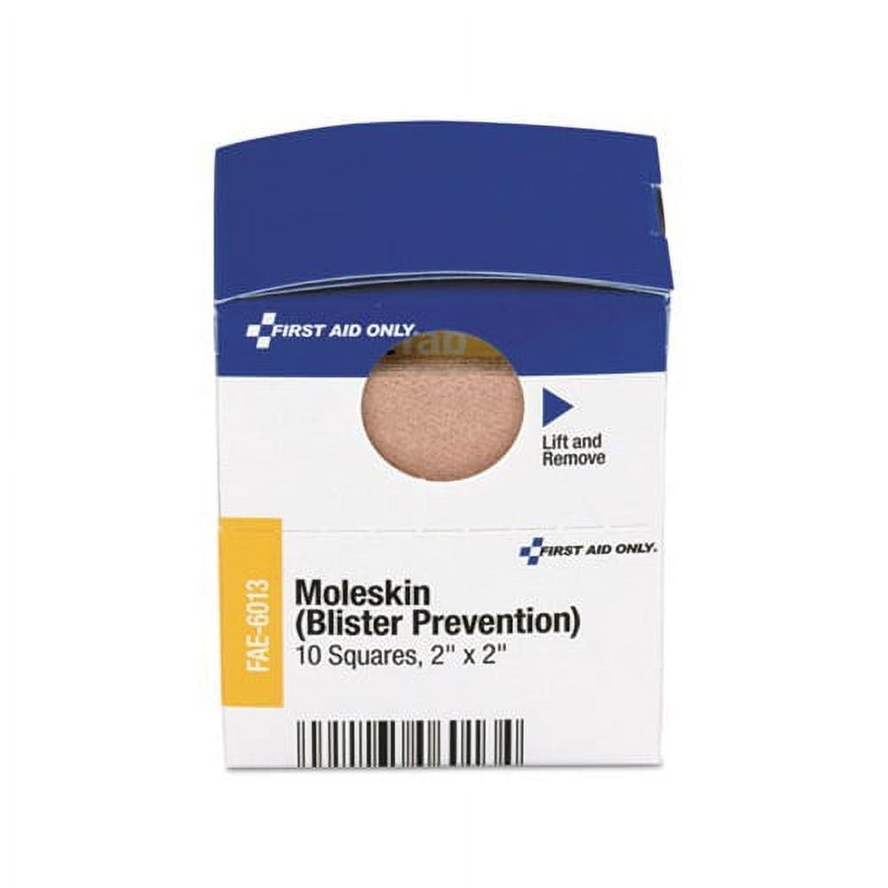 SmartCompliance Moleskin/Blister Protection 2" Squares, 10/Box ...